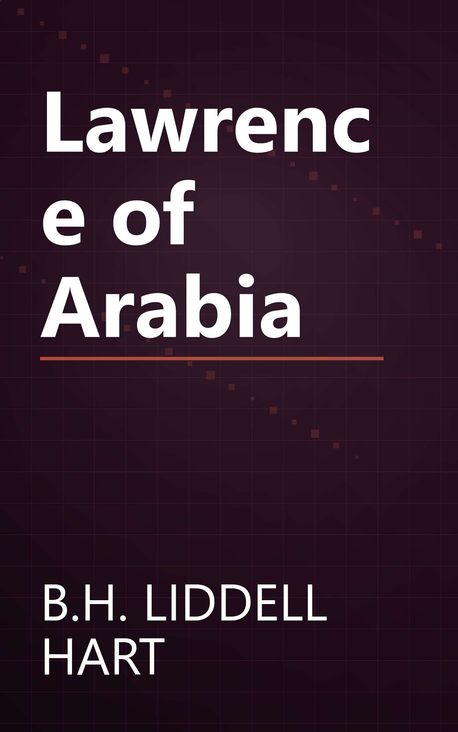 Lawrence of Arabia book cover