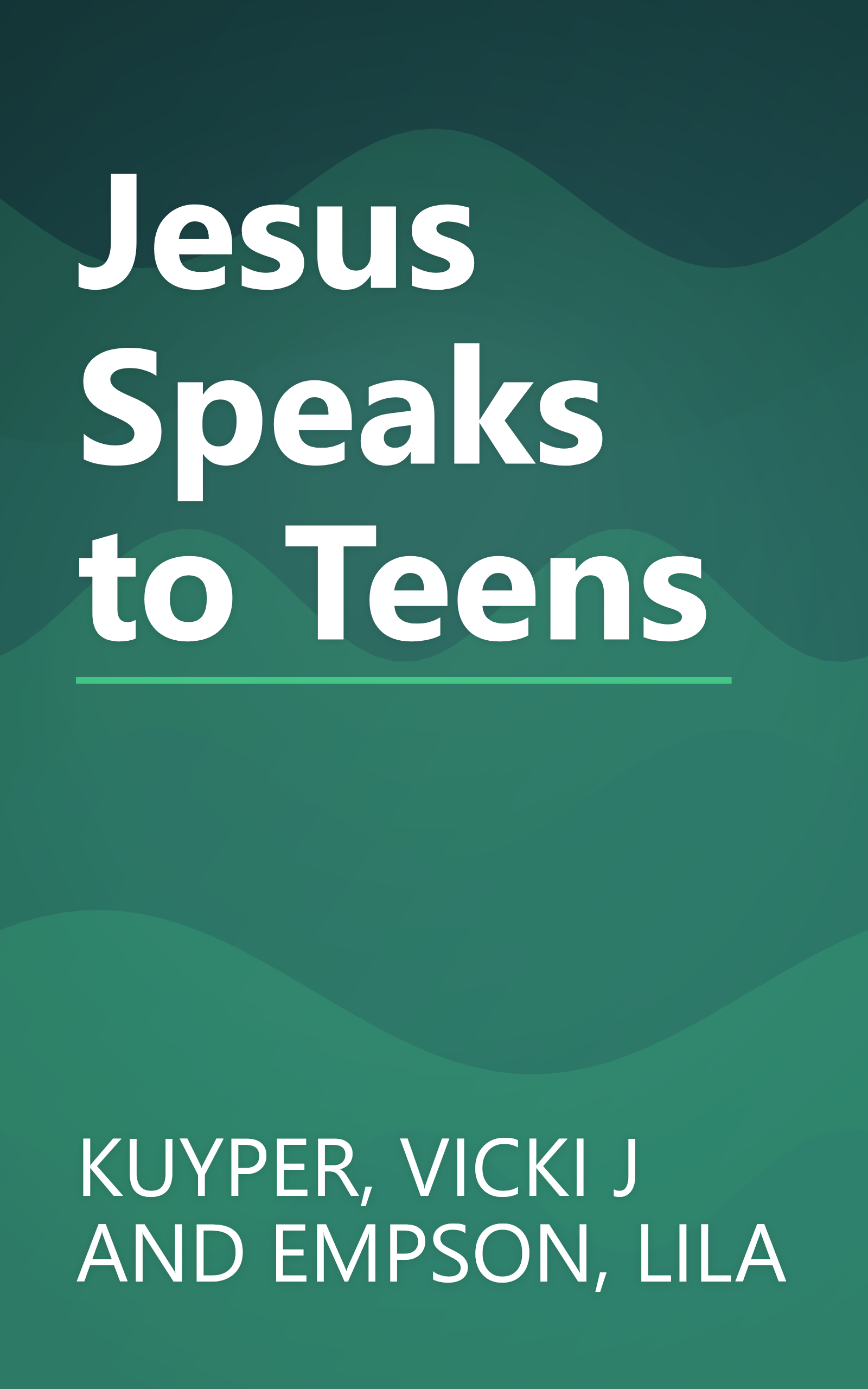 Jesus Speaks to Teens book cover
