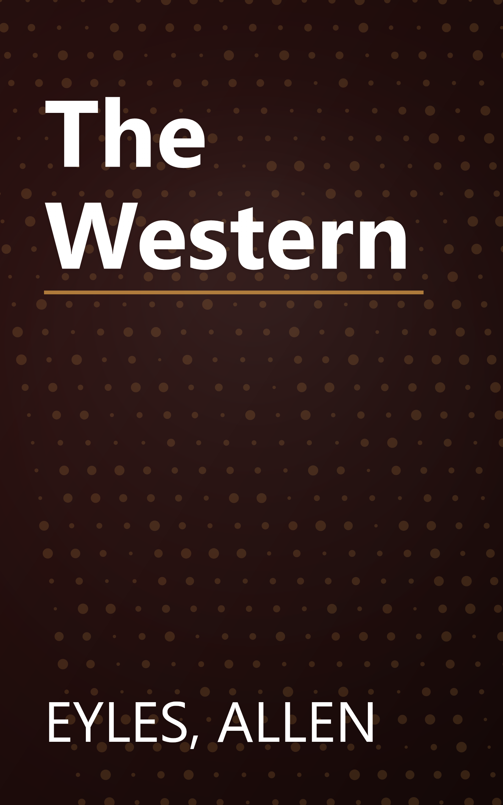 The Western book cover