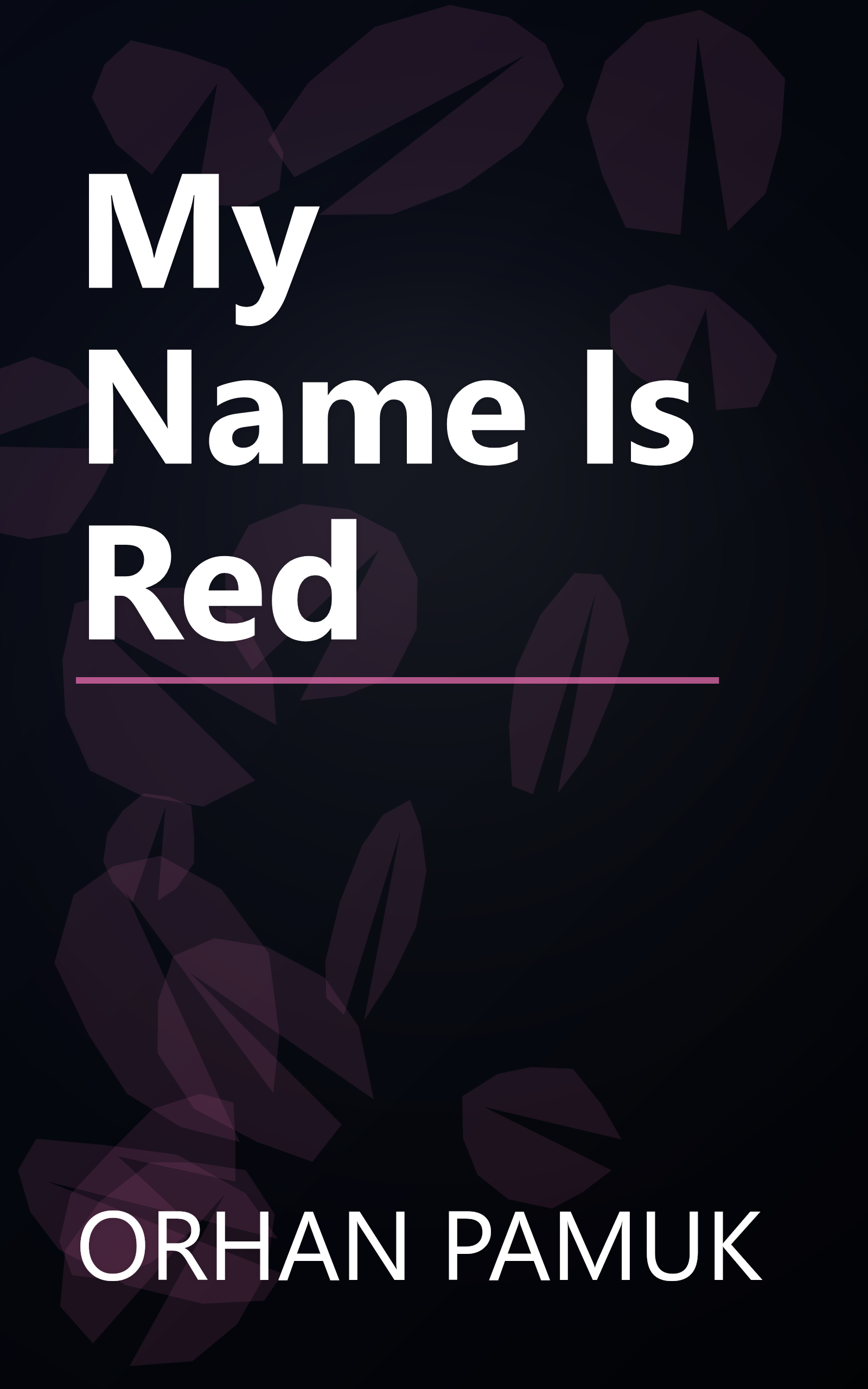 My Name Is Red book cover