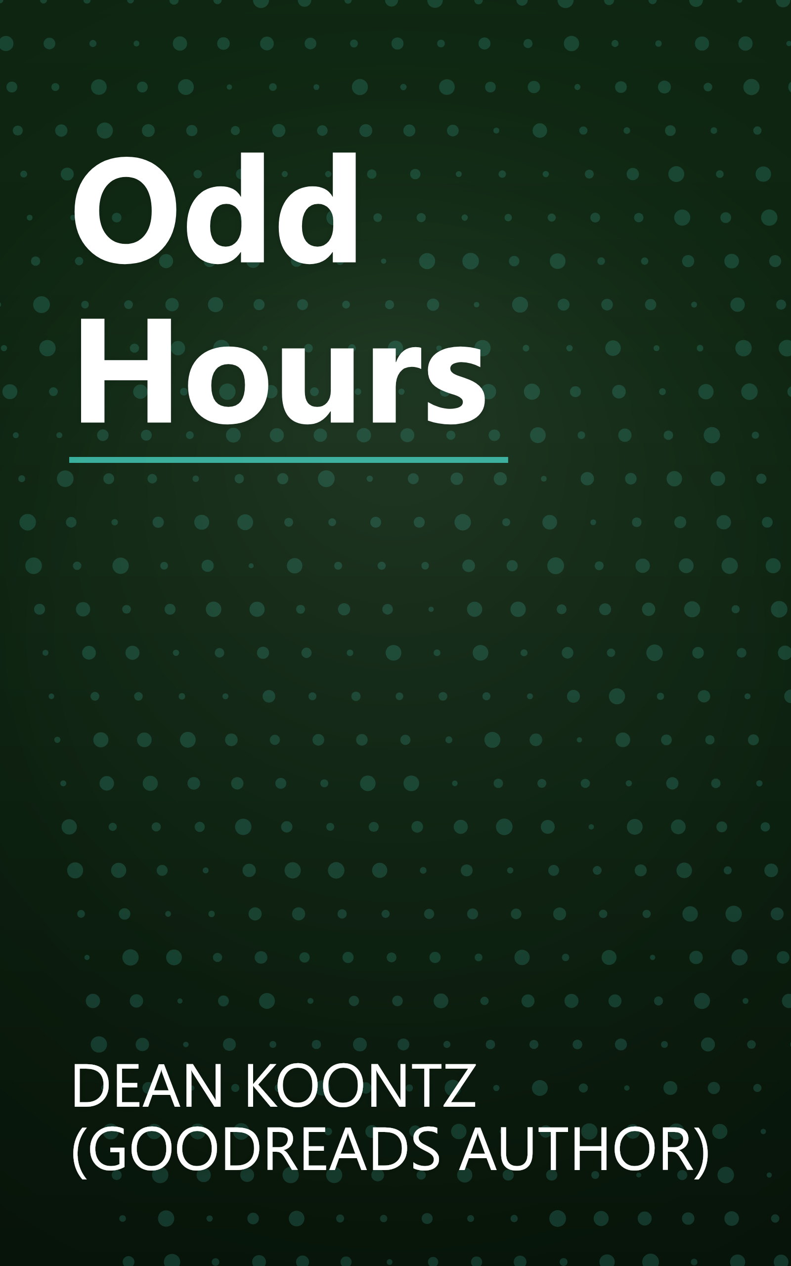Odd Hours book cover