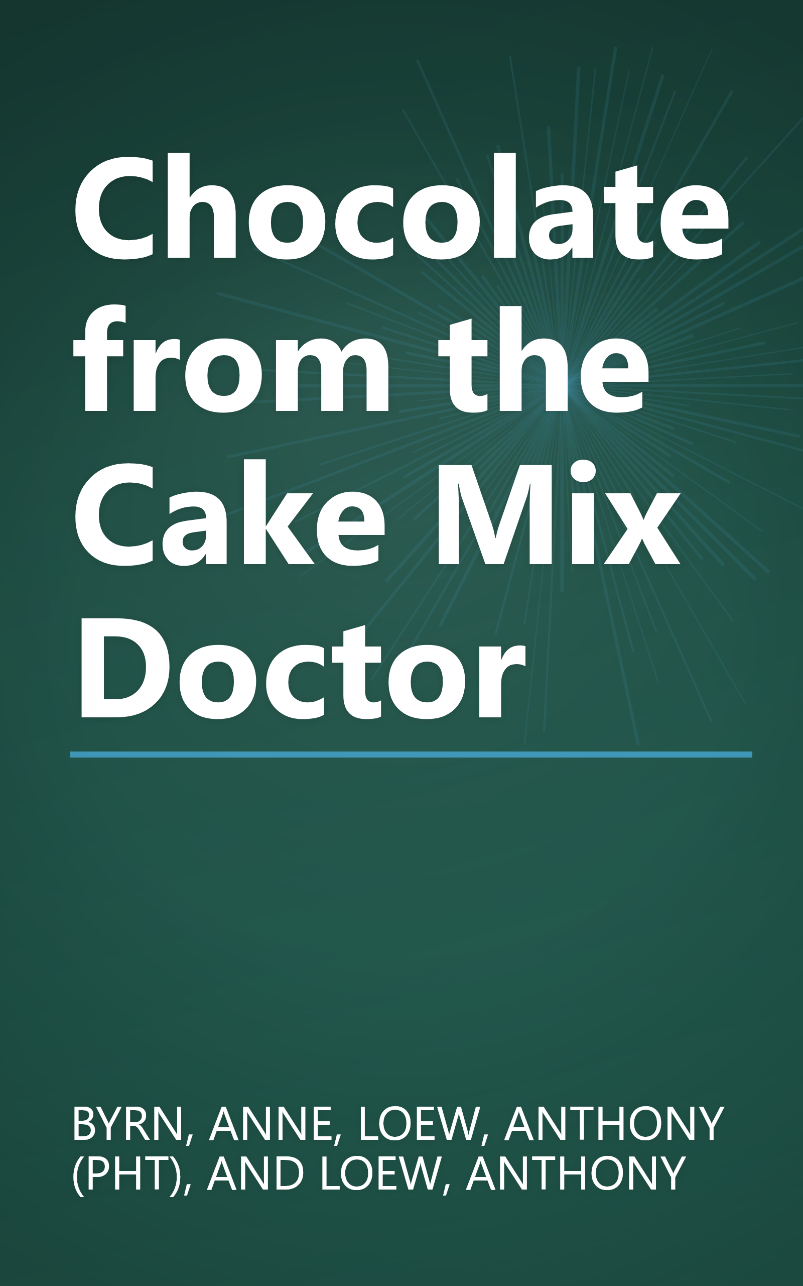 Chocolate from the Cake Mix Doctor book cover