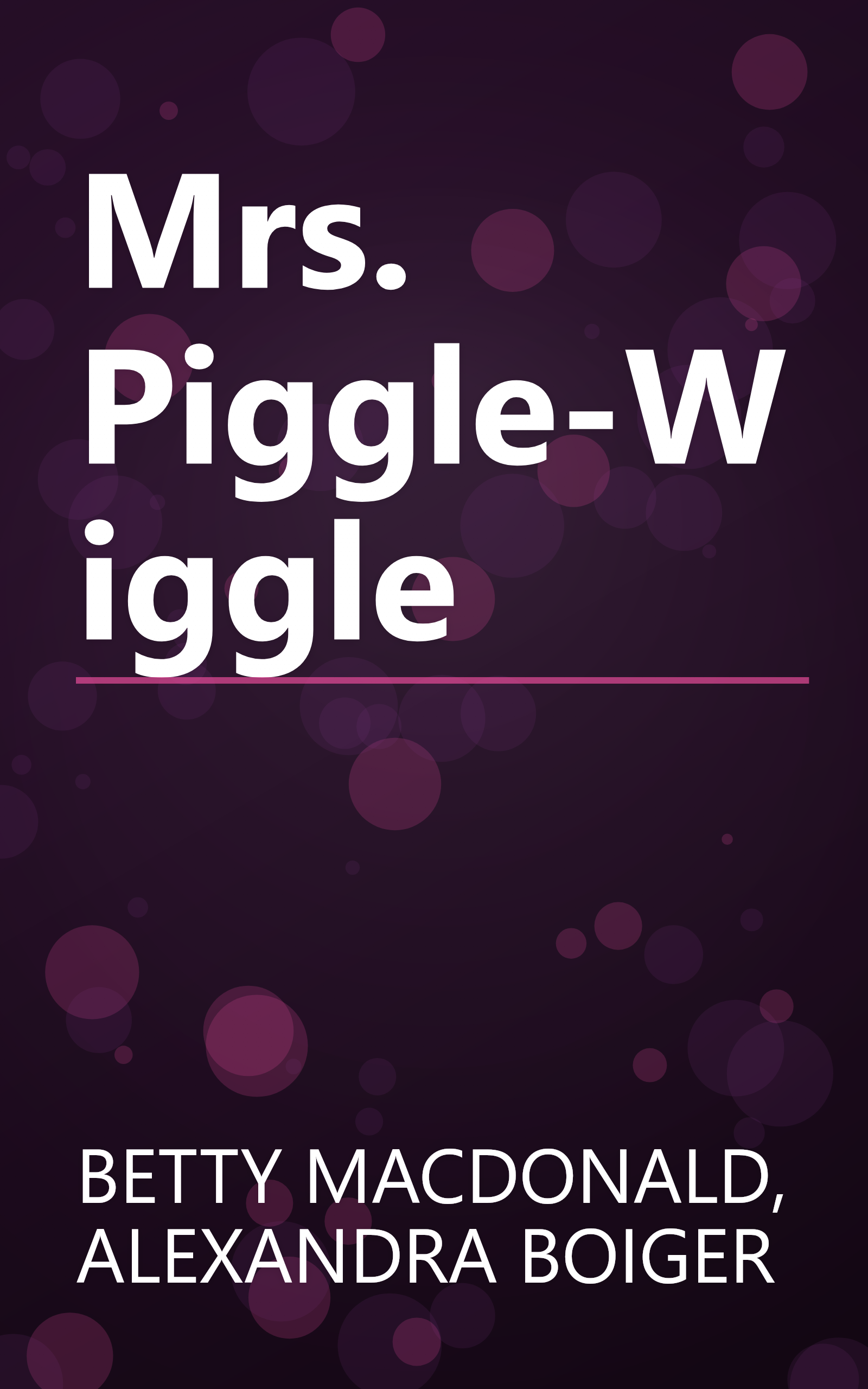 Mrs. Piggle-Wiggle book cover