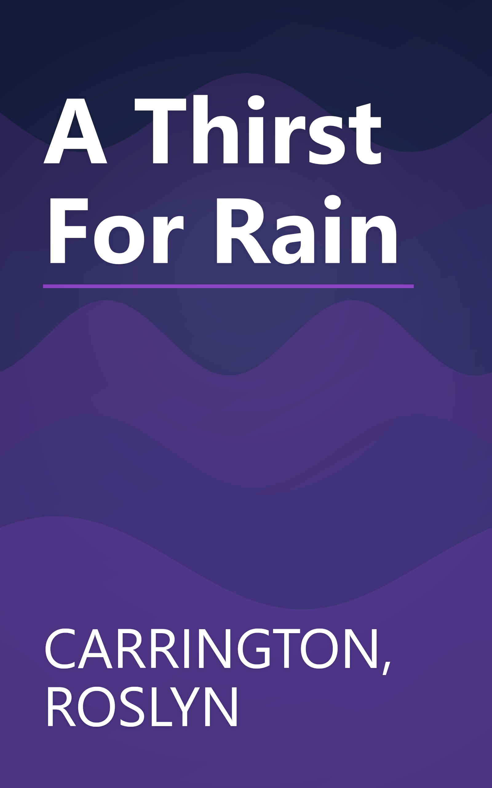 A Thirst For Rain book cover