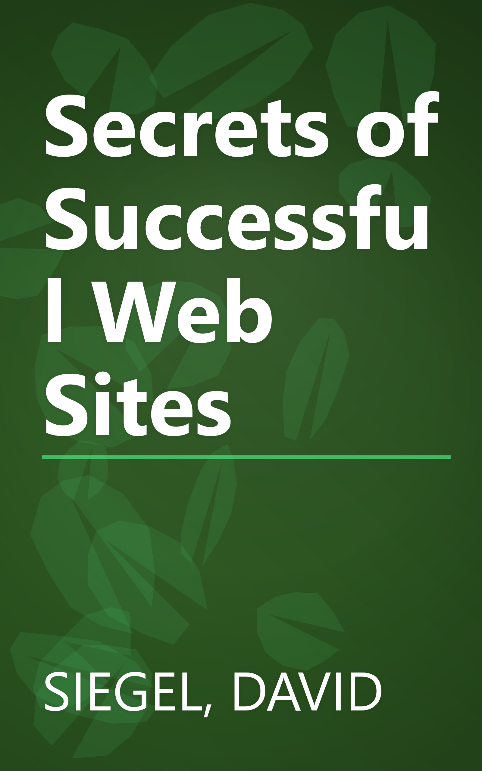 Secrets of Successful Web Sites book cover