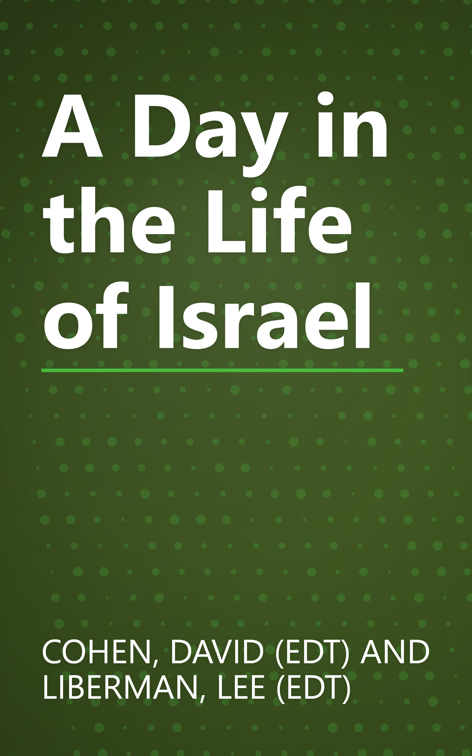 A Day in the Life of Israel book cover