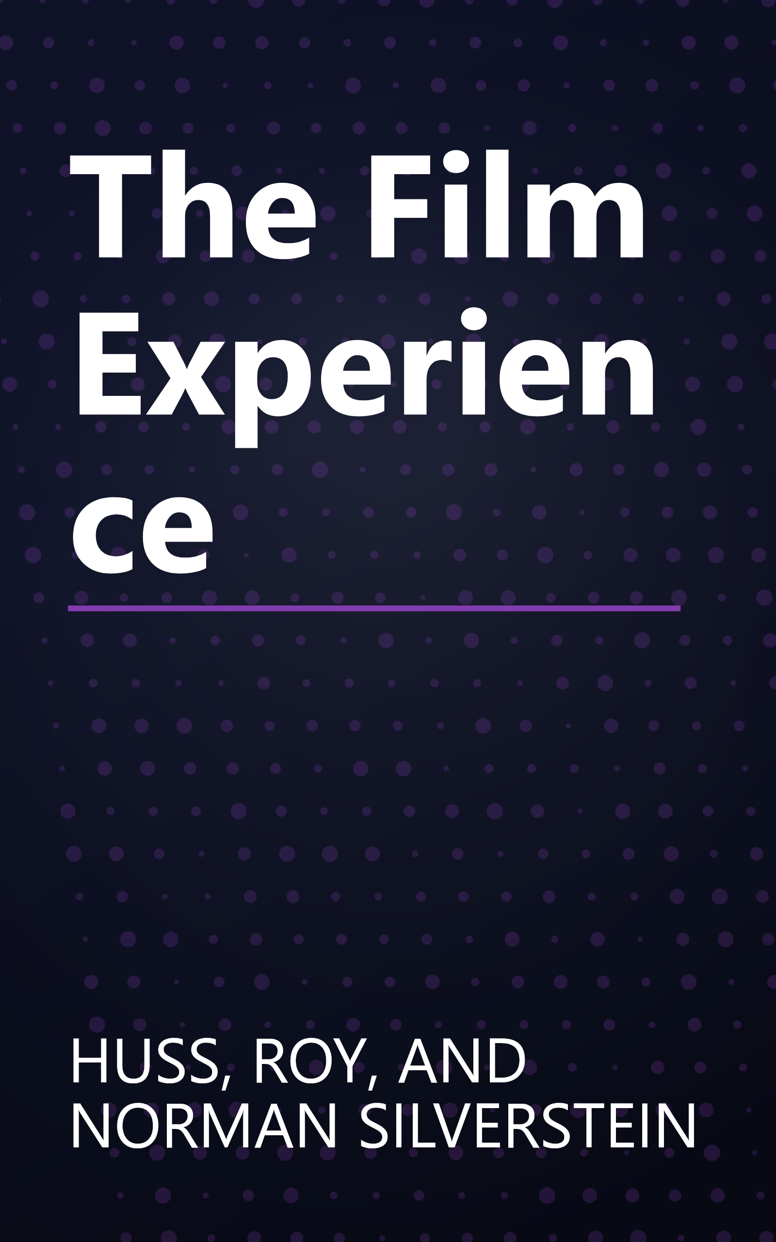The Film Experience book cover