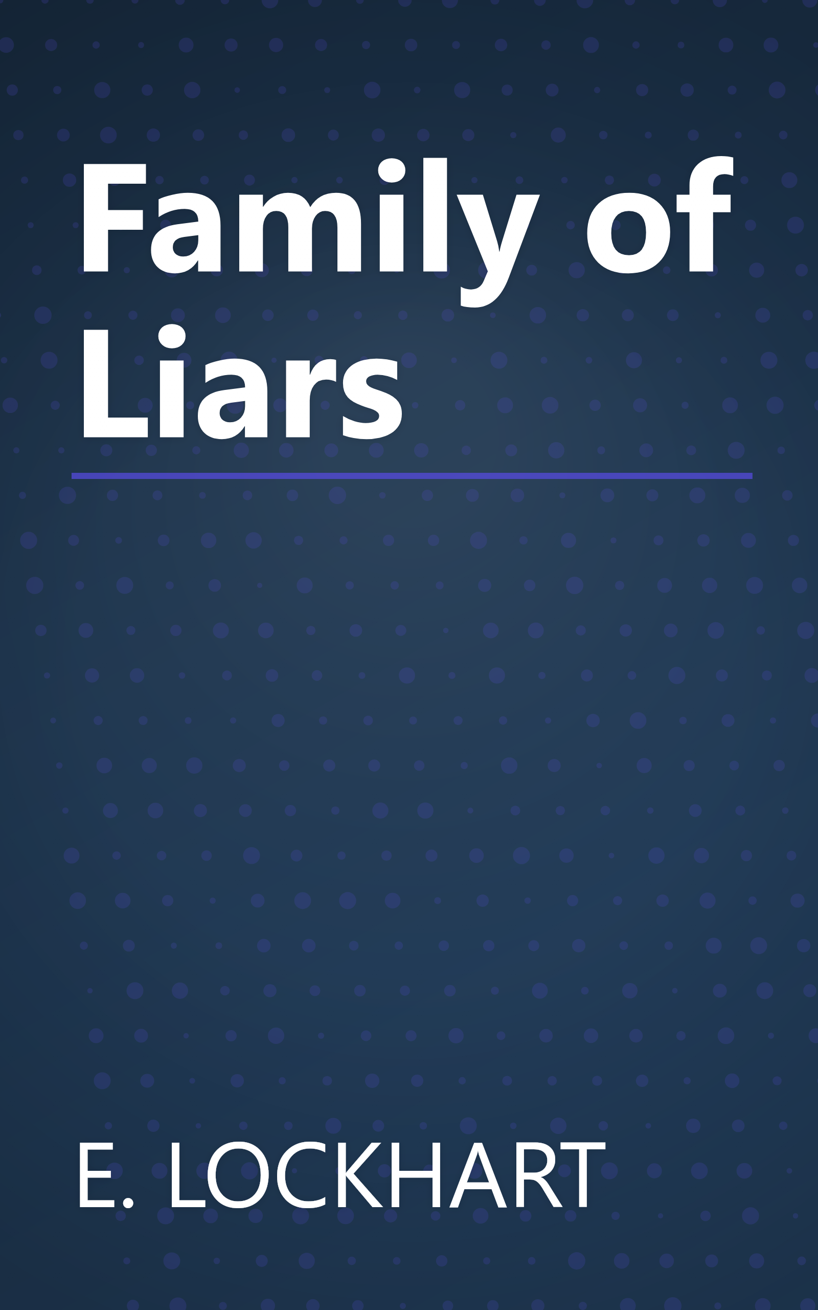 Family of Liars book cover