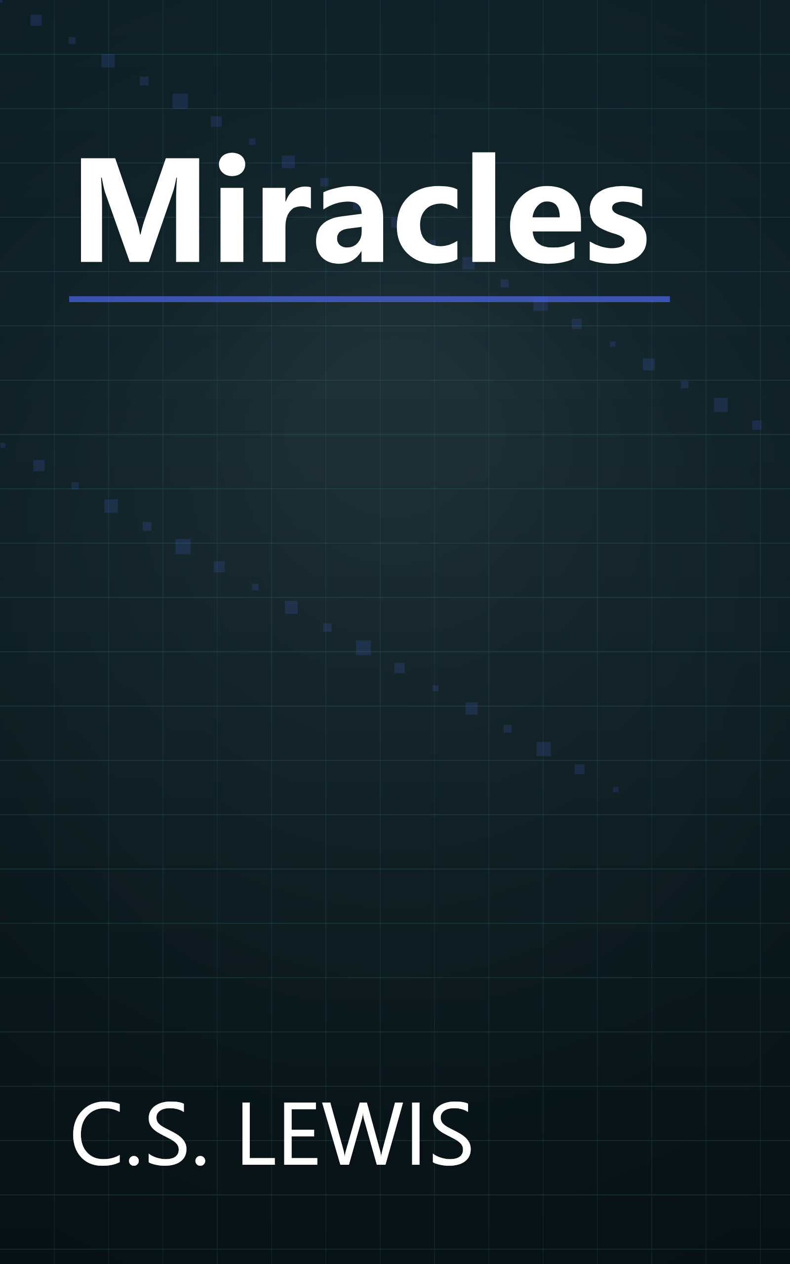 Miracles book cover