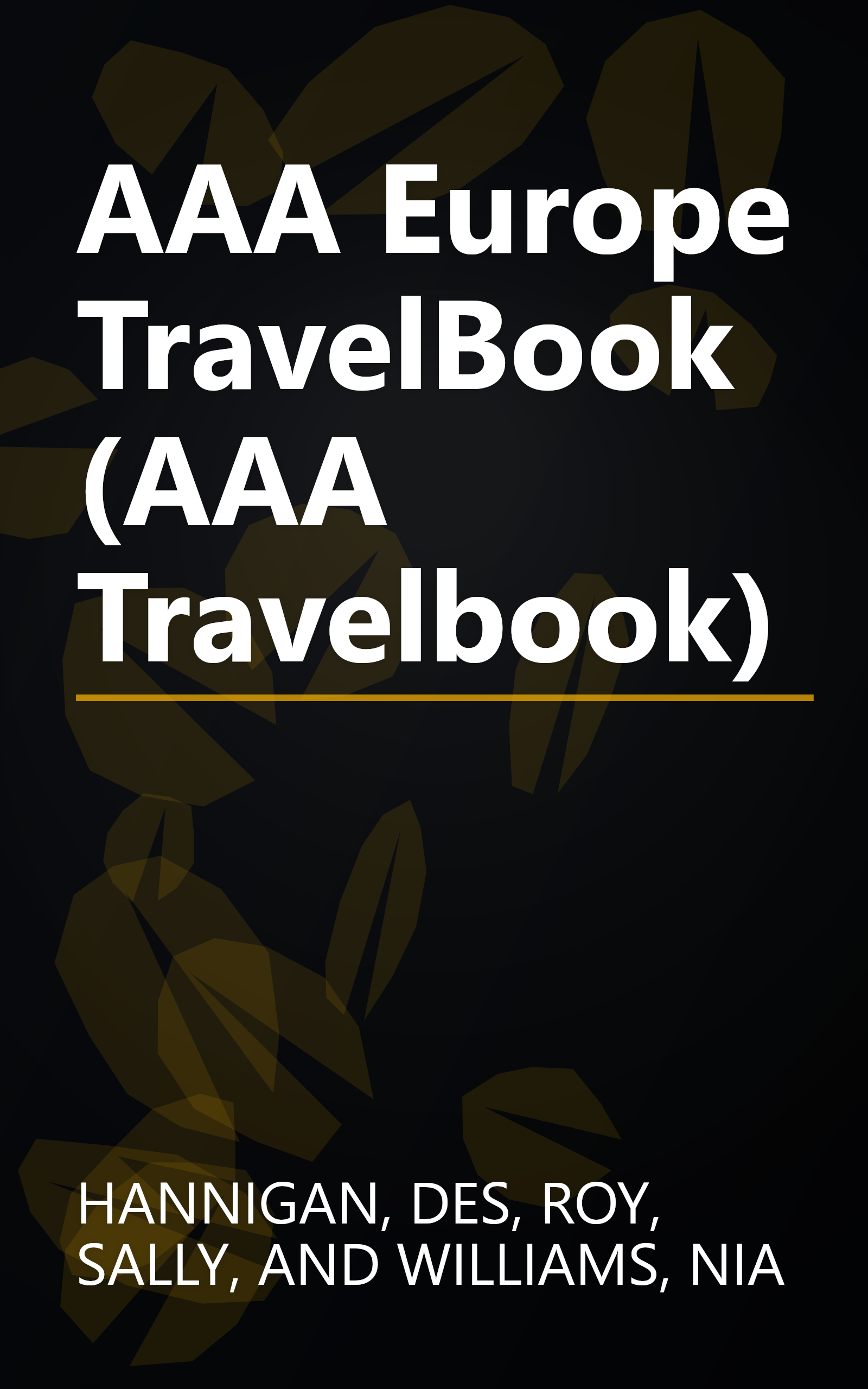 AAA Europe TravelBook (AAA Travelbook) book cover