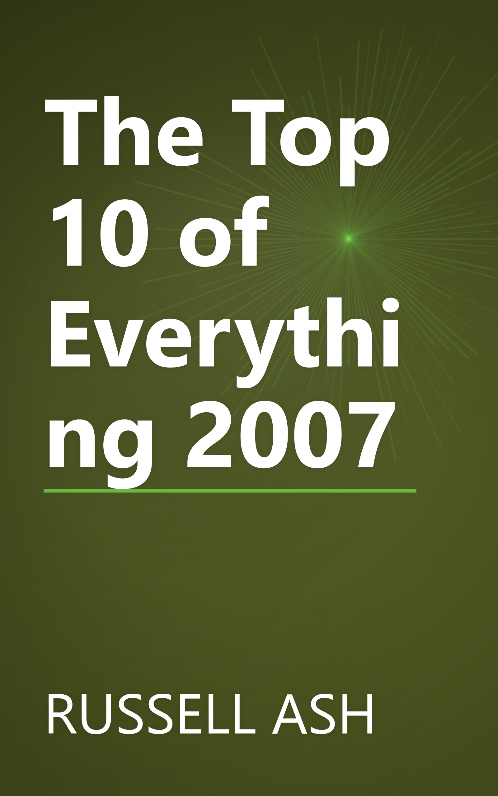 The Top 10 of Everything 2007 book cover