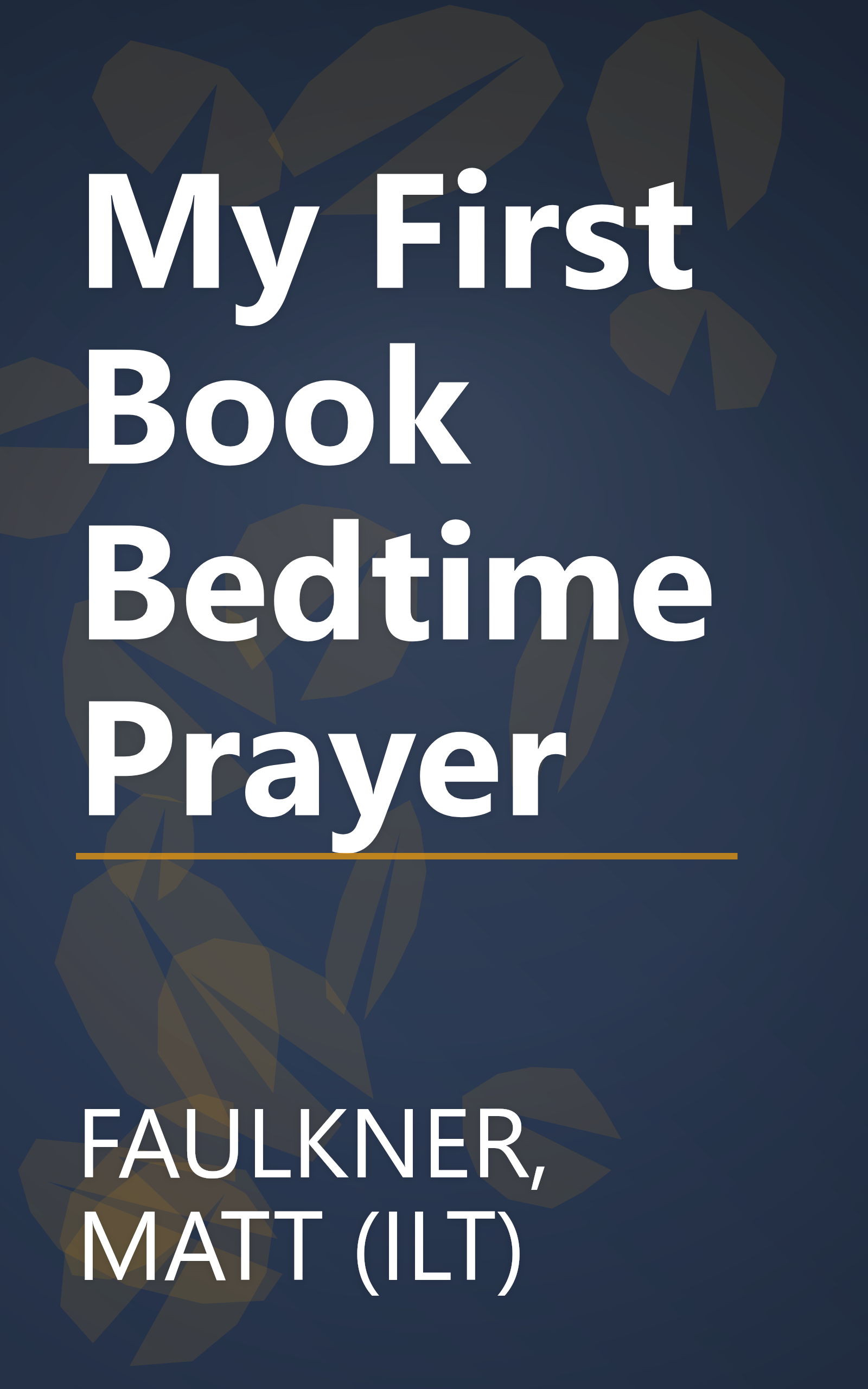 My First Book Bedtime Prayer book cover