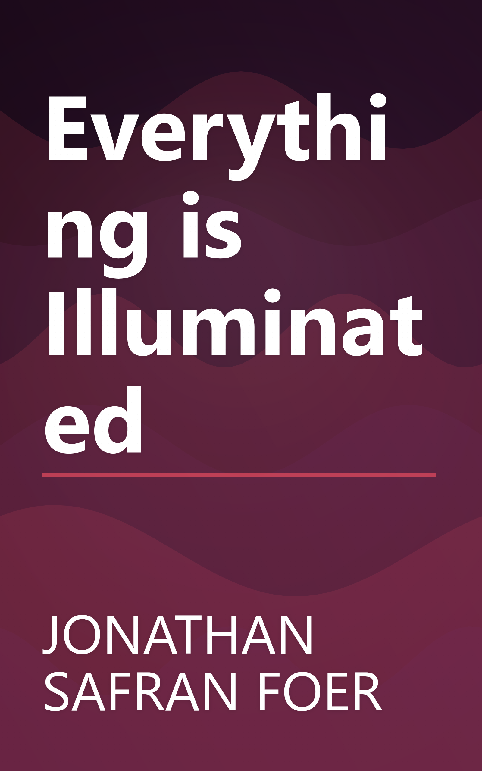 Everything is Illuminated book cover
