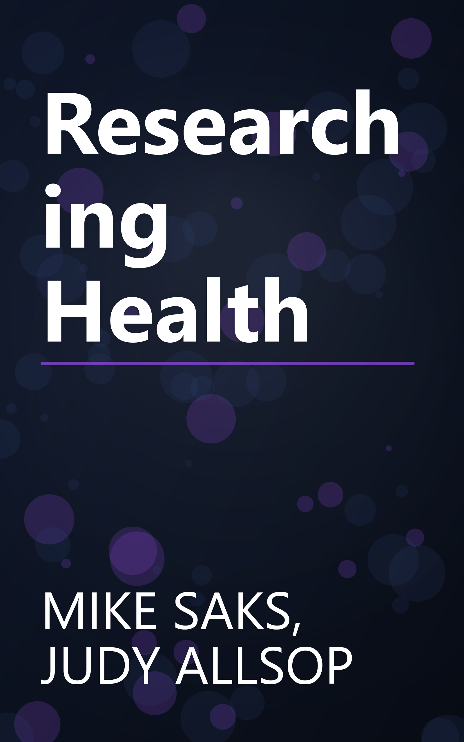 Researching Health book cover