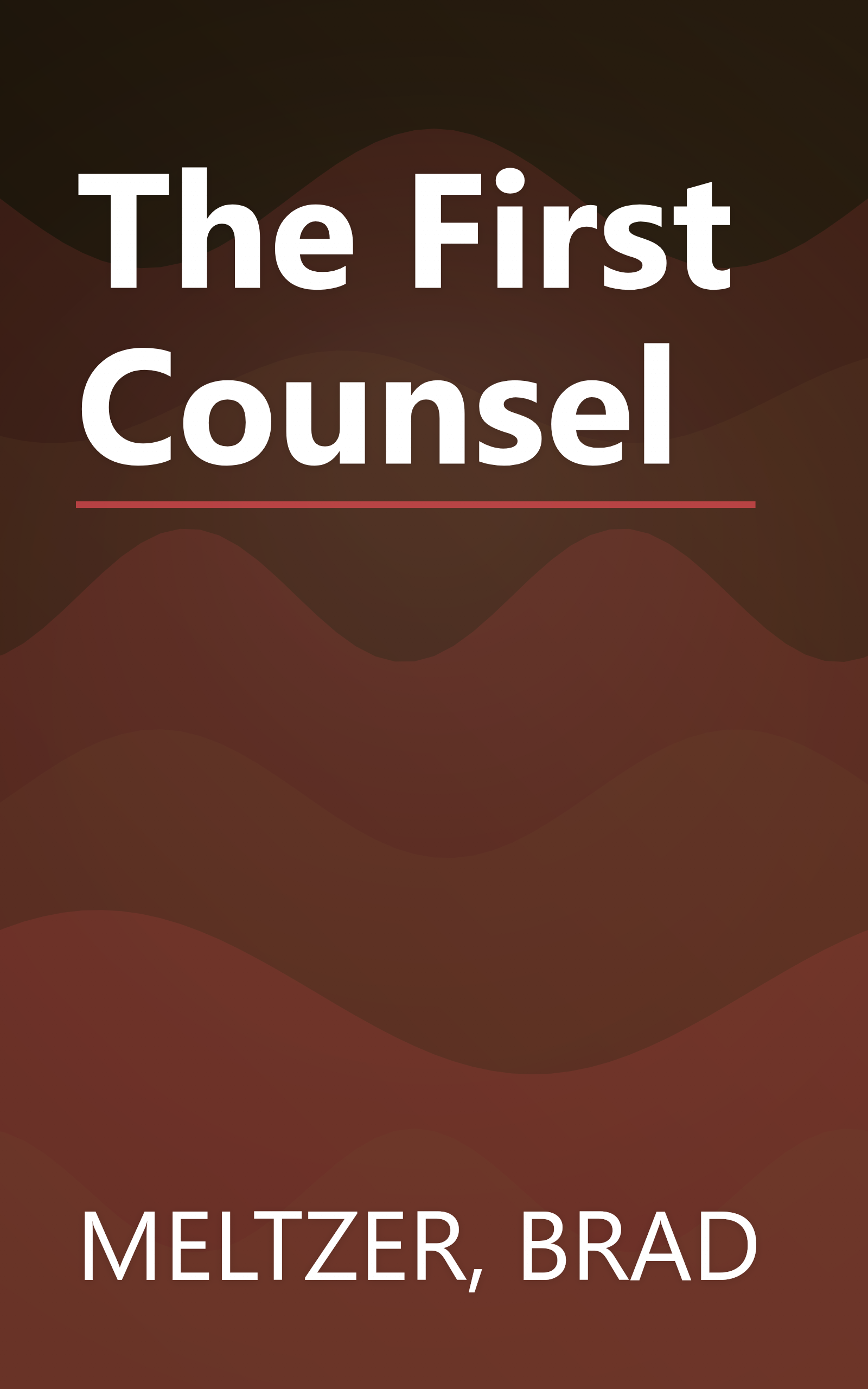 The First Counsel book cover