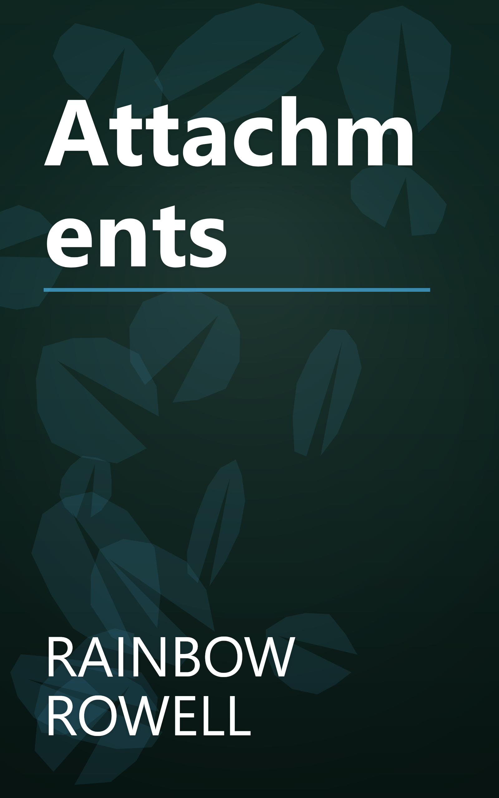 Attachments book cover