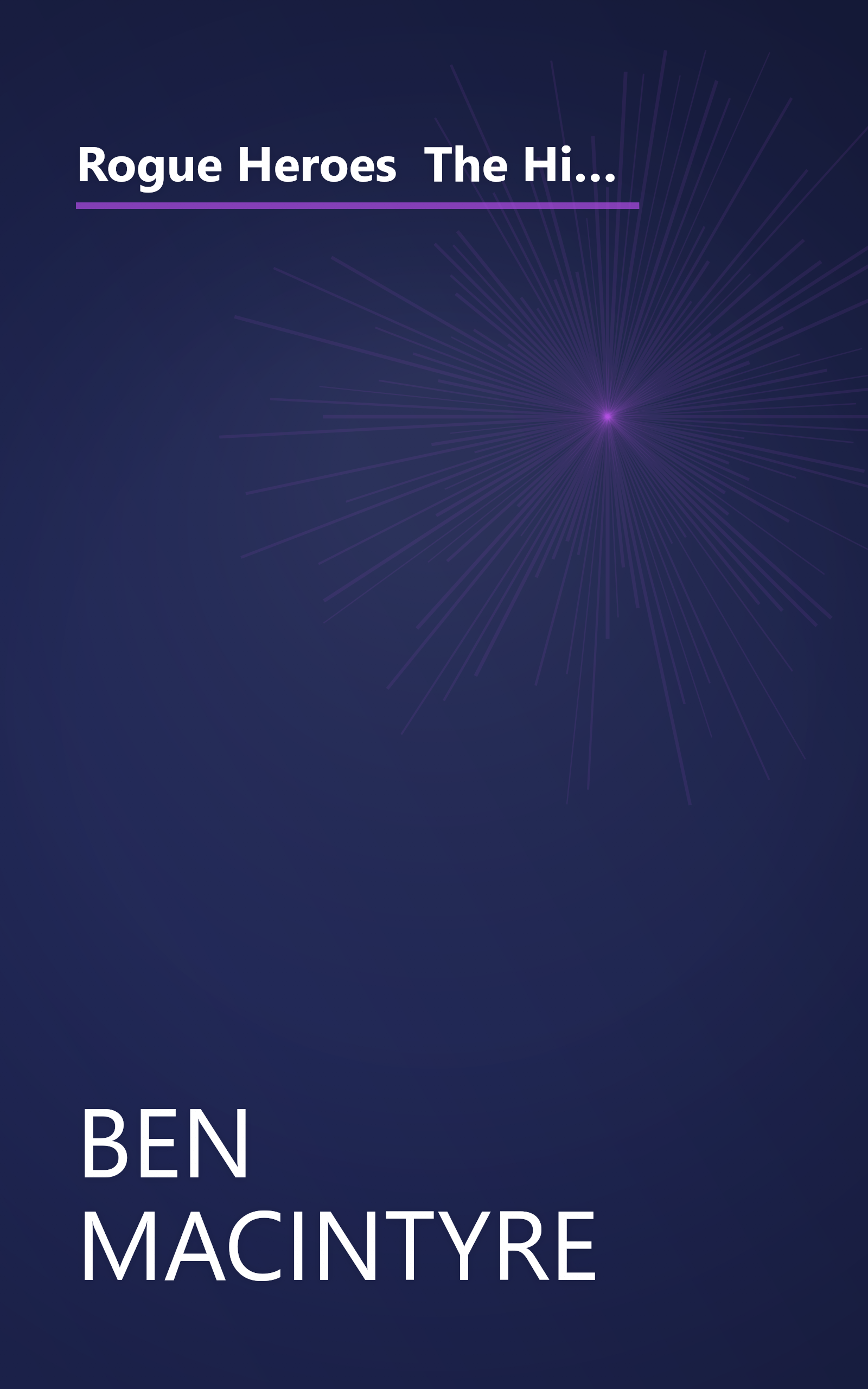 Rogue Heroes  The History Of The Sas  Britain S Secret Special Forces Unit That Sabotaged The Nazis  (10 Minute   Deep Dive Summary) book cover