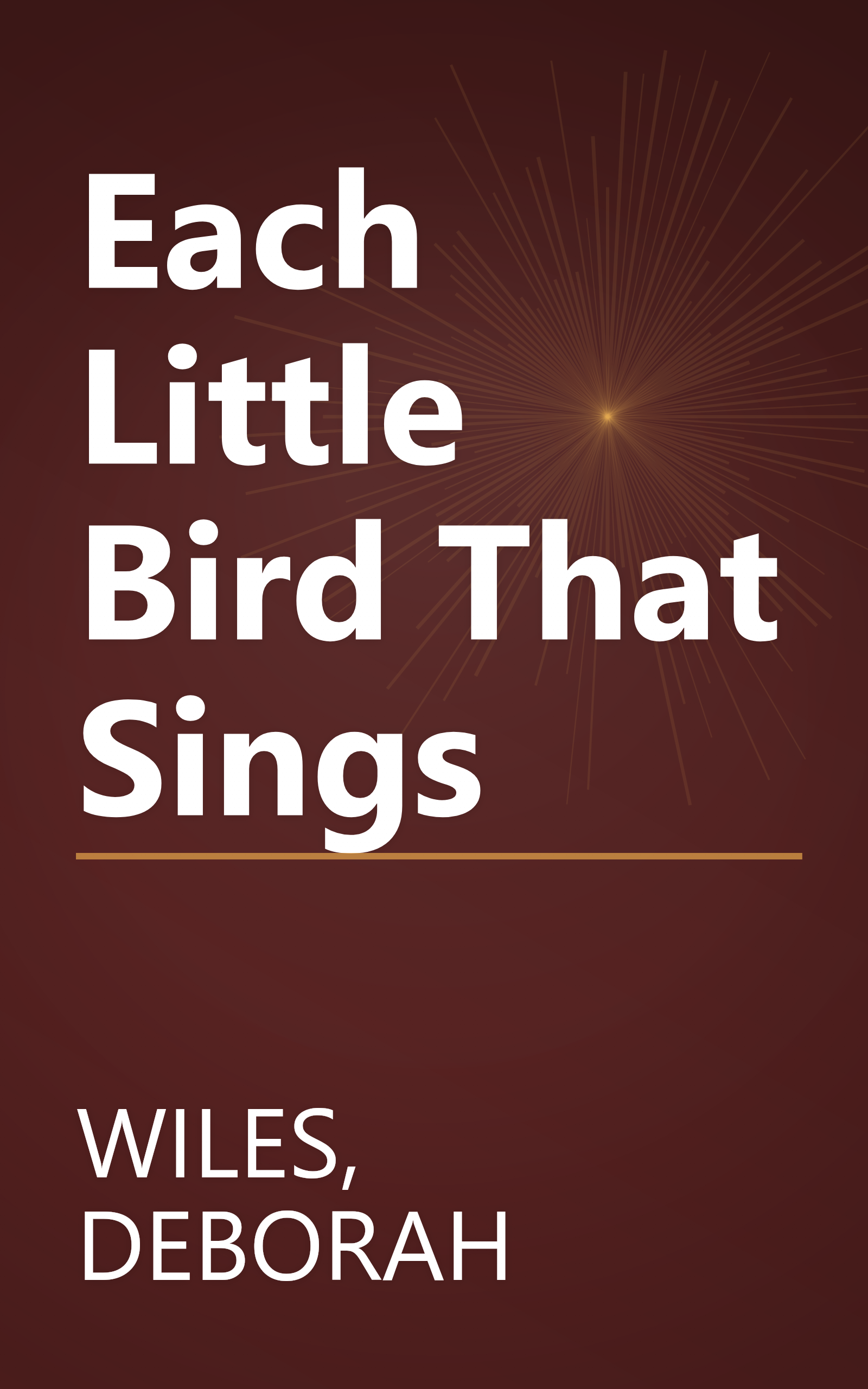 Each Little Bird That Sings book cover