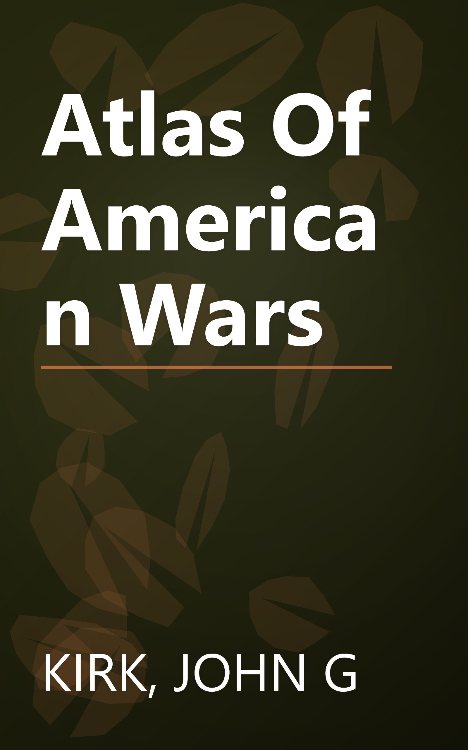 Atlas Of American Wars book cover