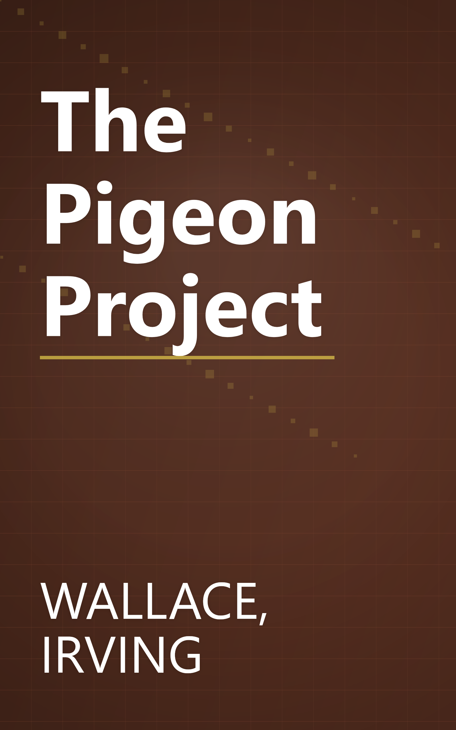 The Pigeon Project book cover