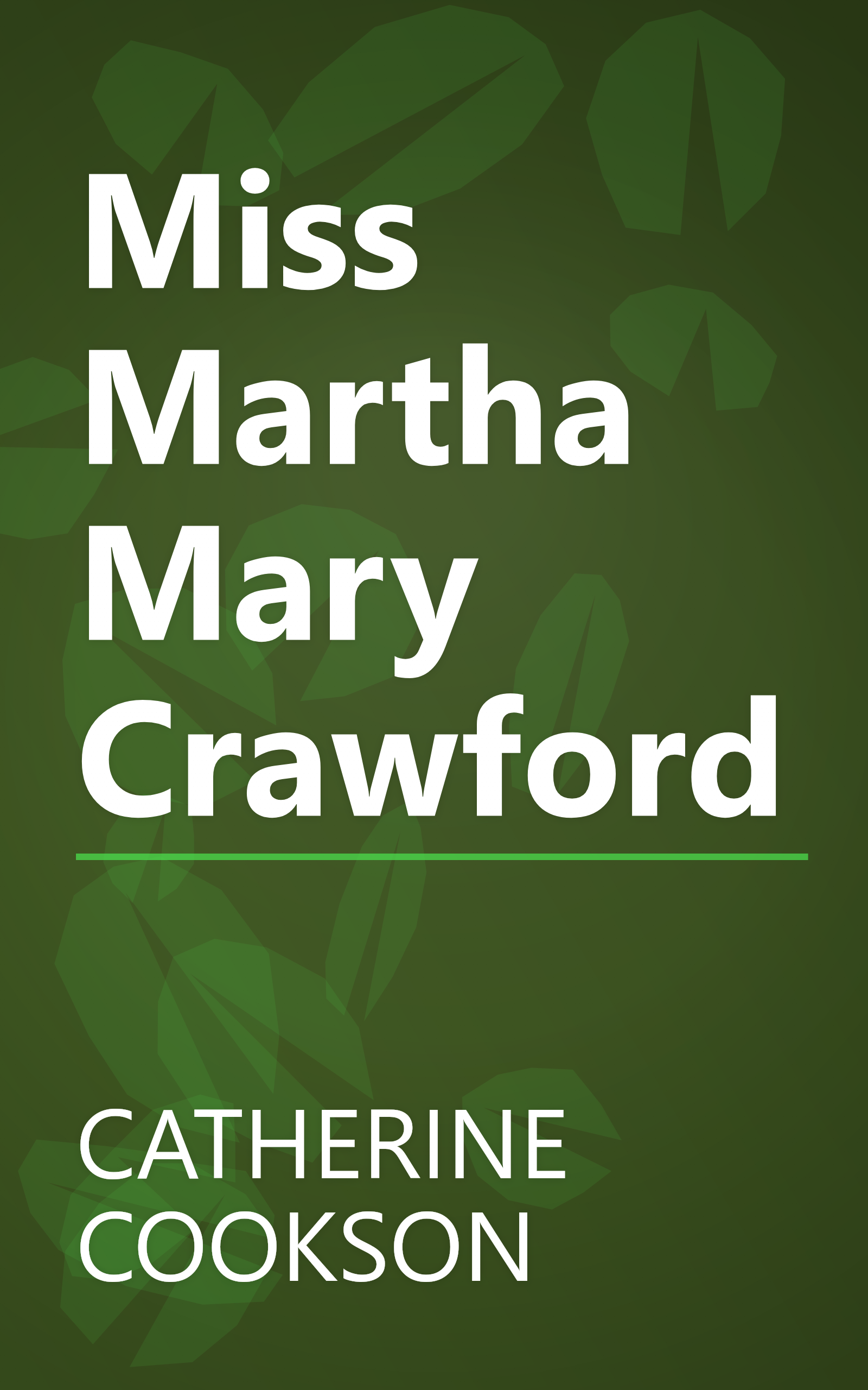 Miss Martha Mary Crawford book cover