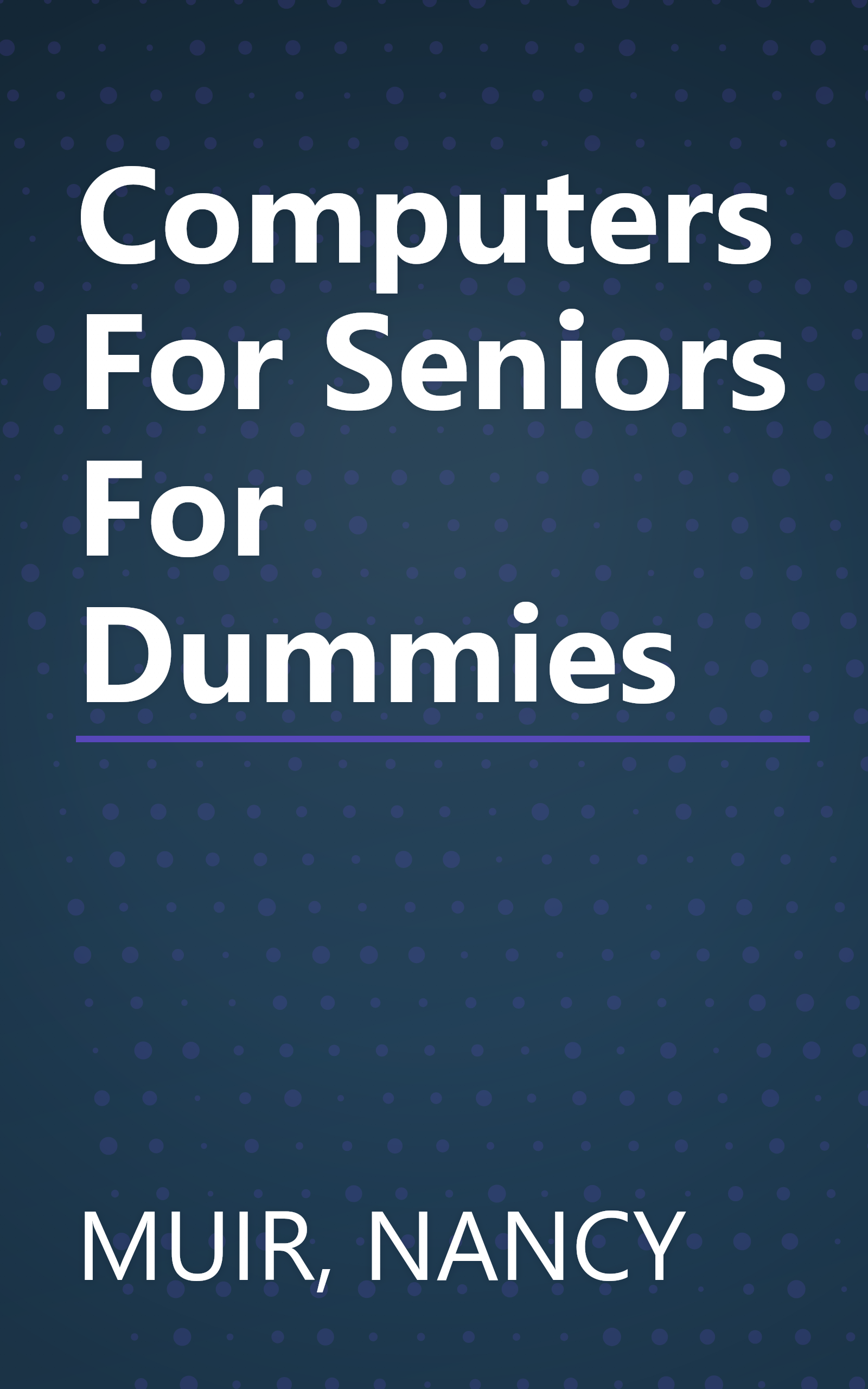Computers For Seniors For Dummies book cover
