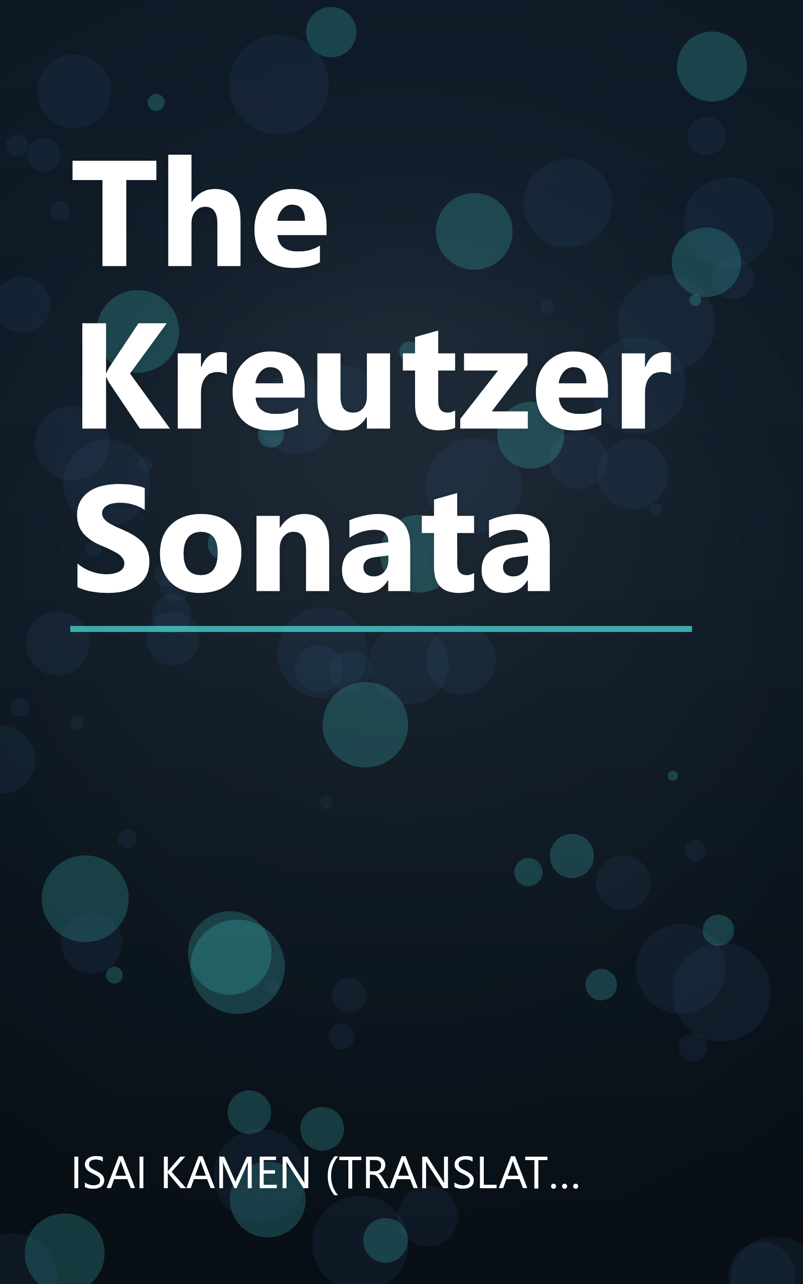 The Kreutzer Sonata book cover