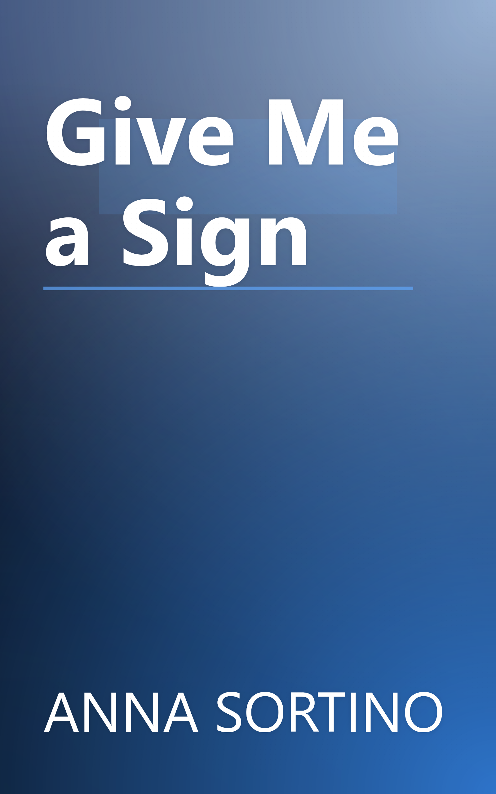 Give Me a Sign book cover