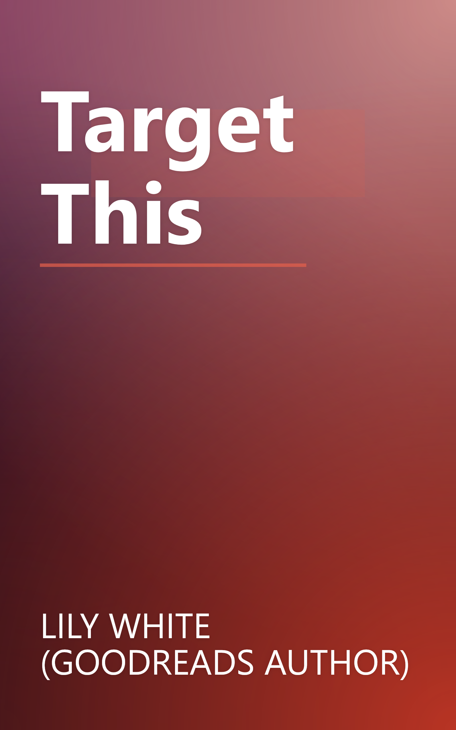 Target This book cover