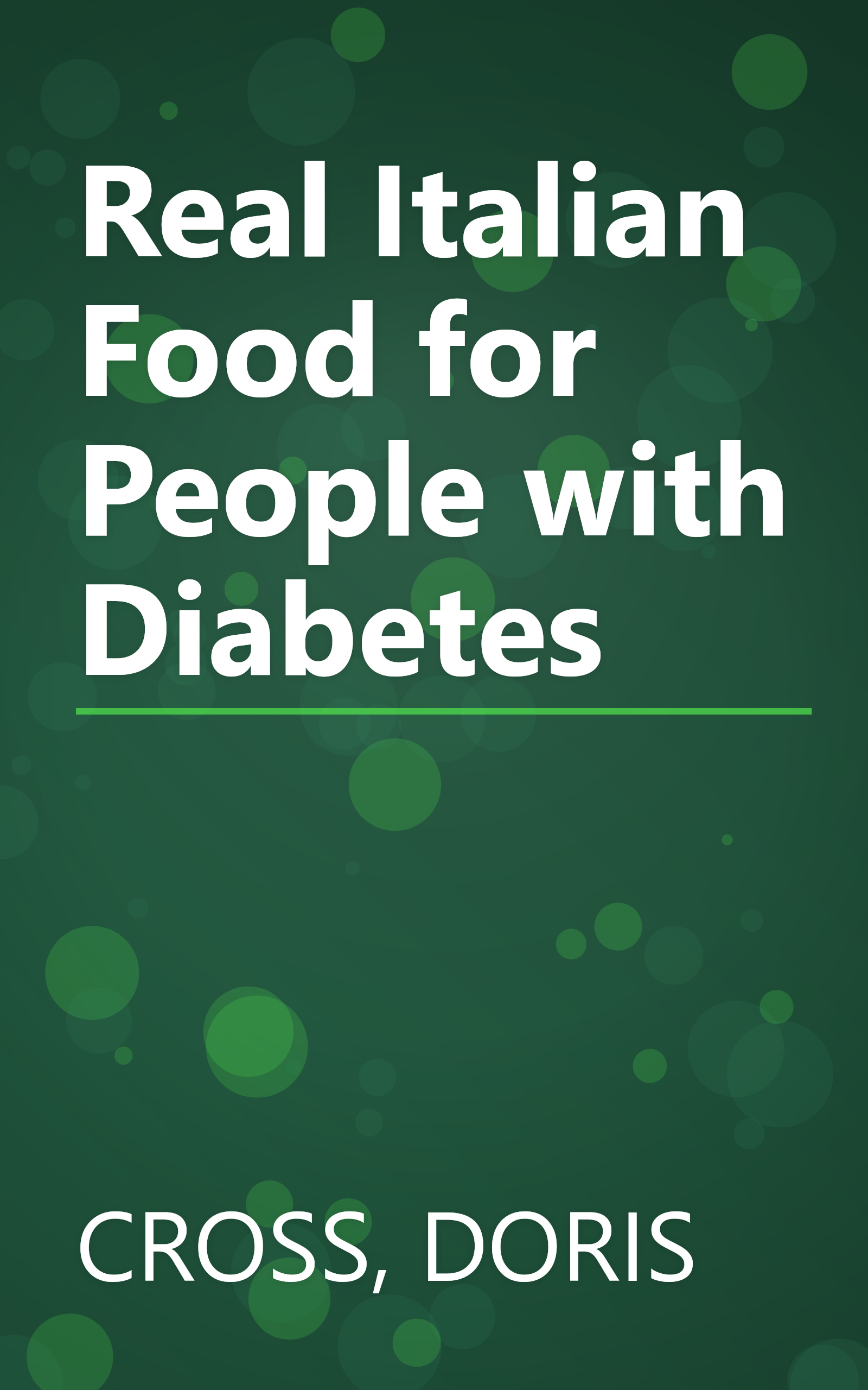 Real Italian Food for People with Diabetes book cover