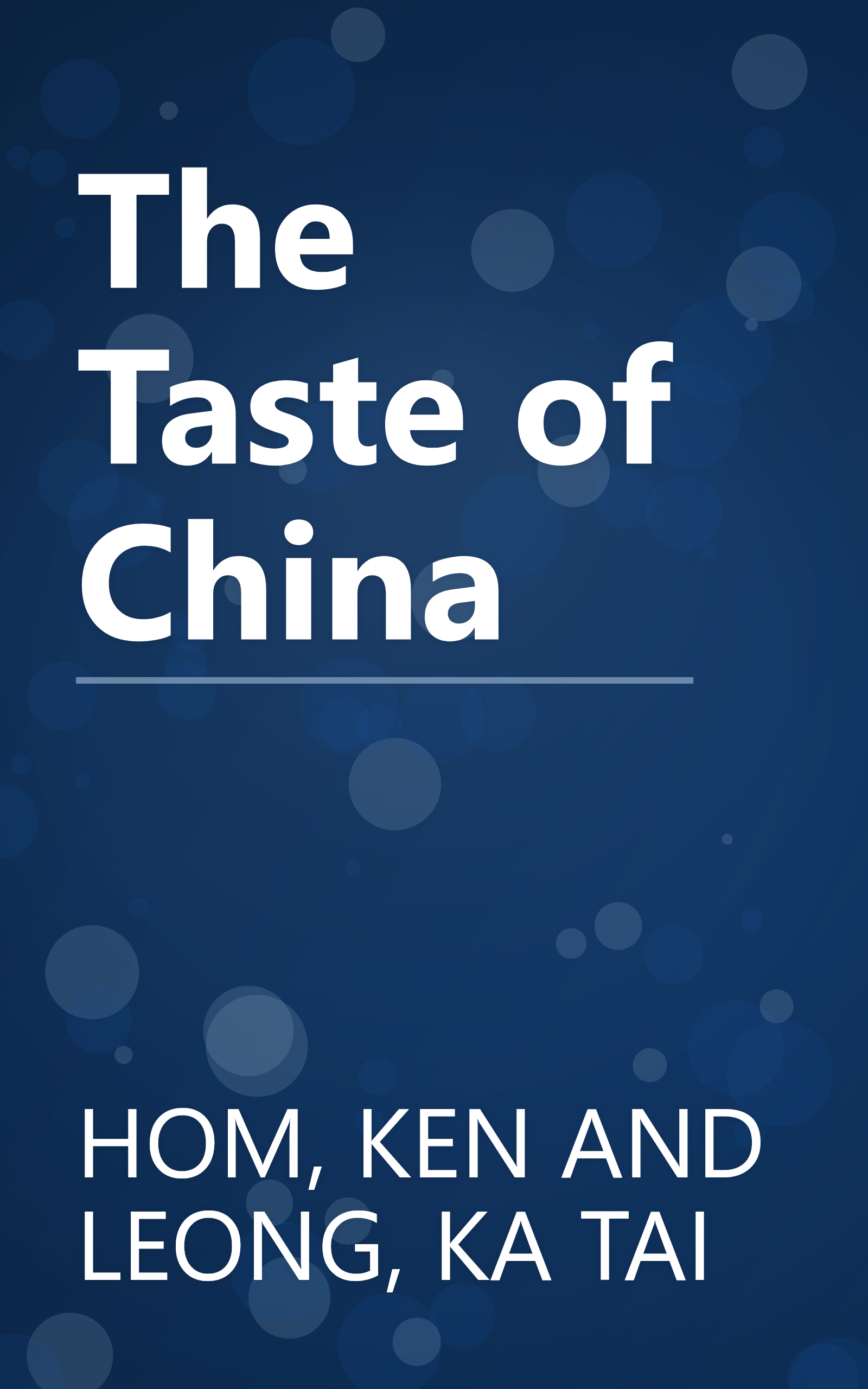 The Taste of China book cover