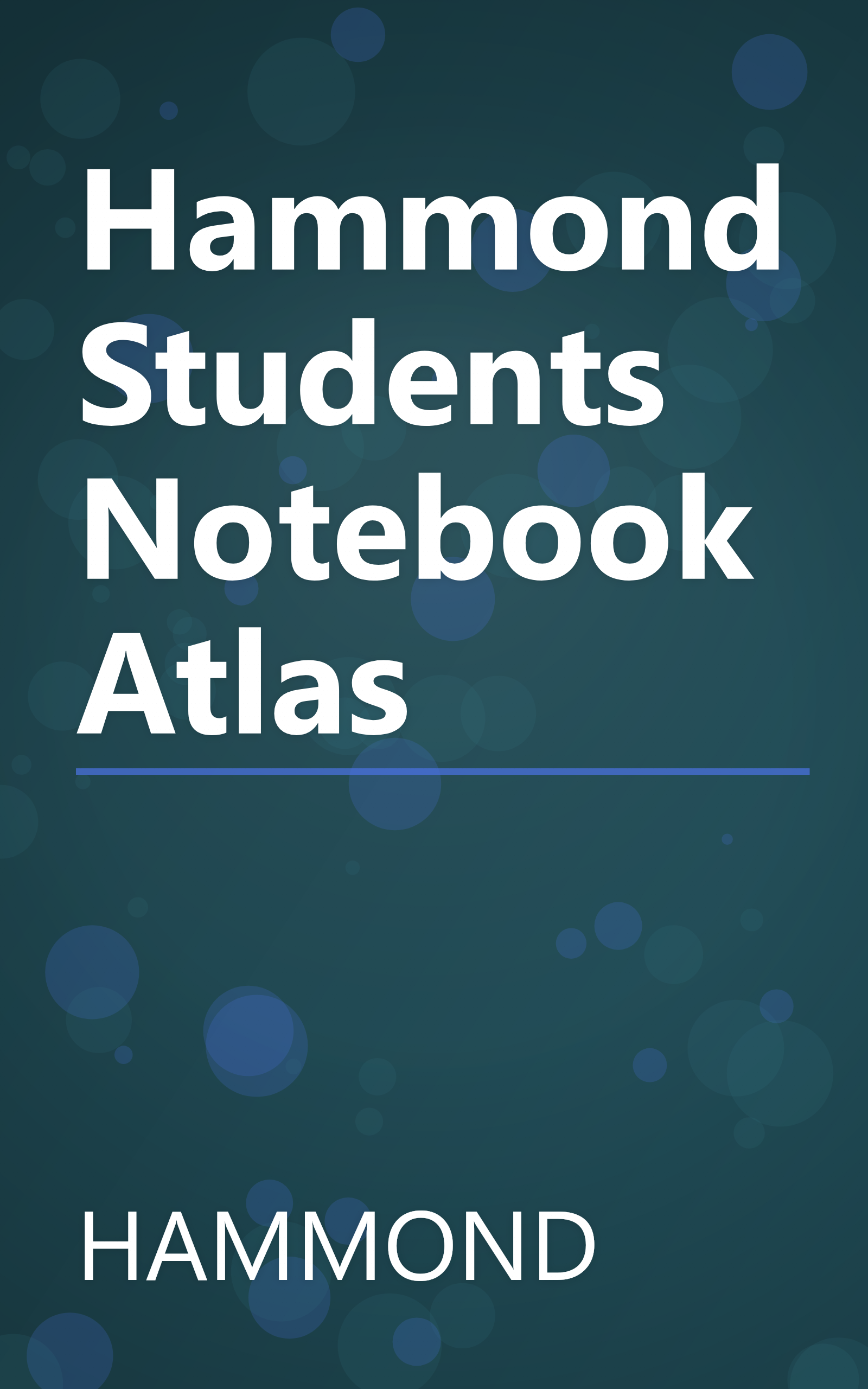 Hammond Students Notebook Atlas book cover