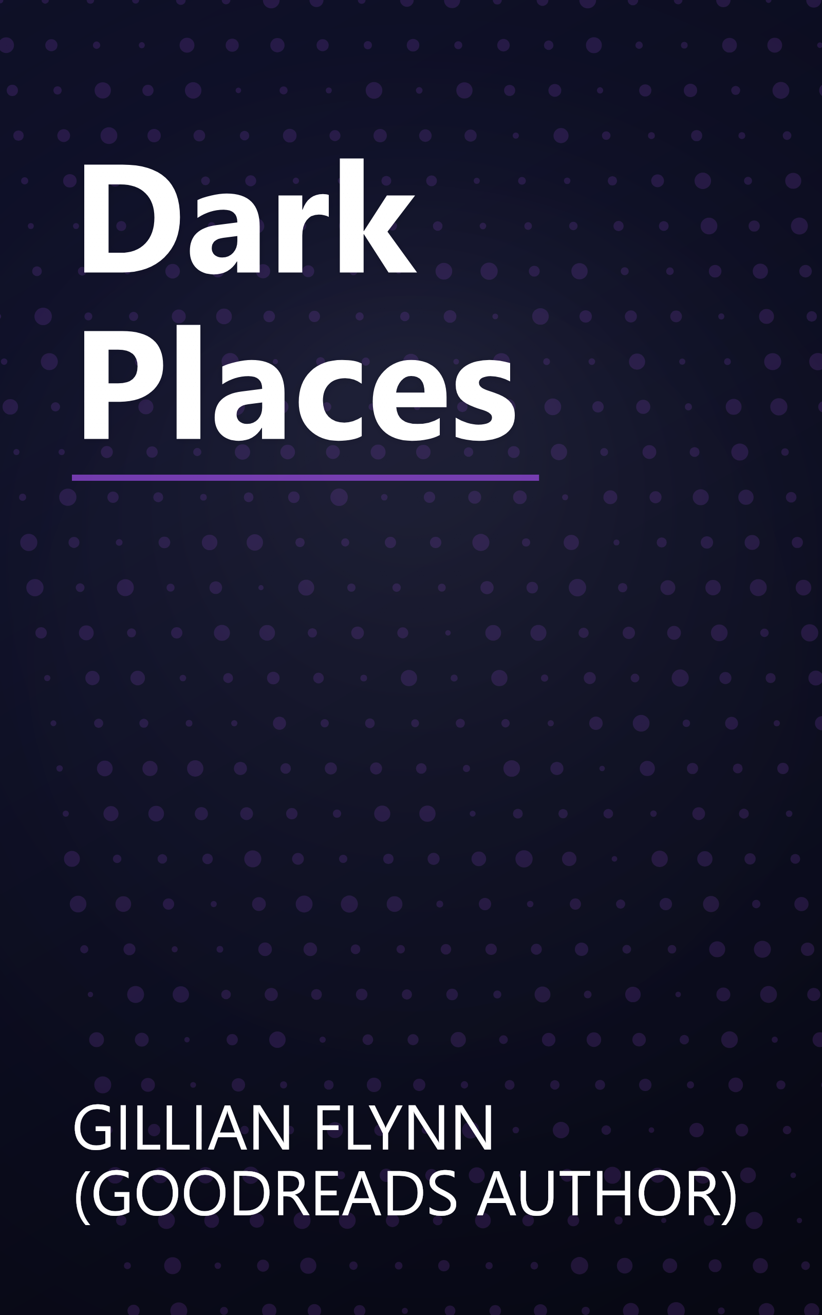 Dark Places book cover