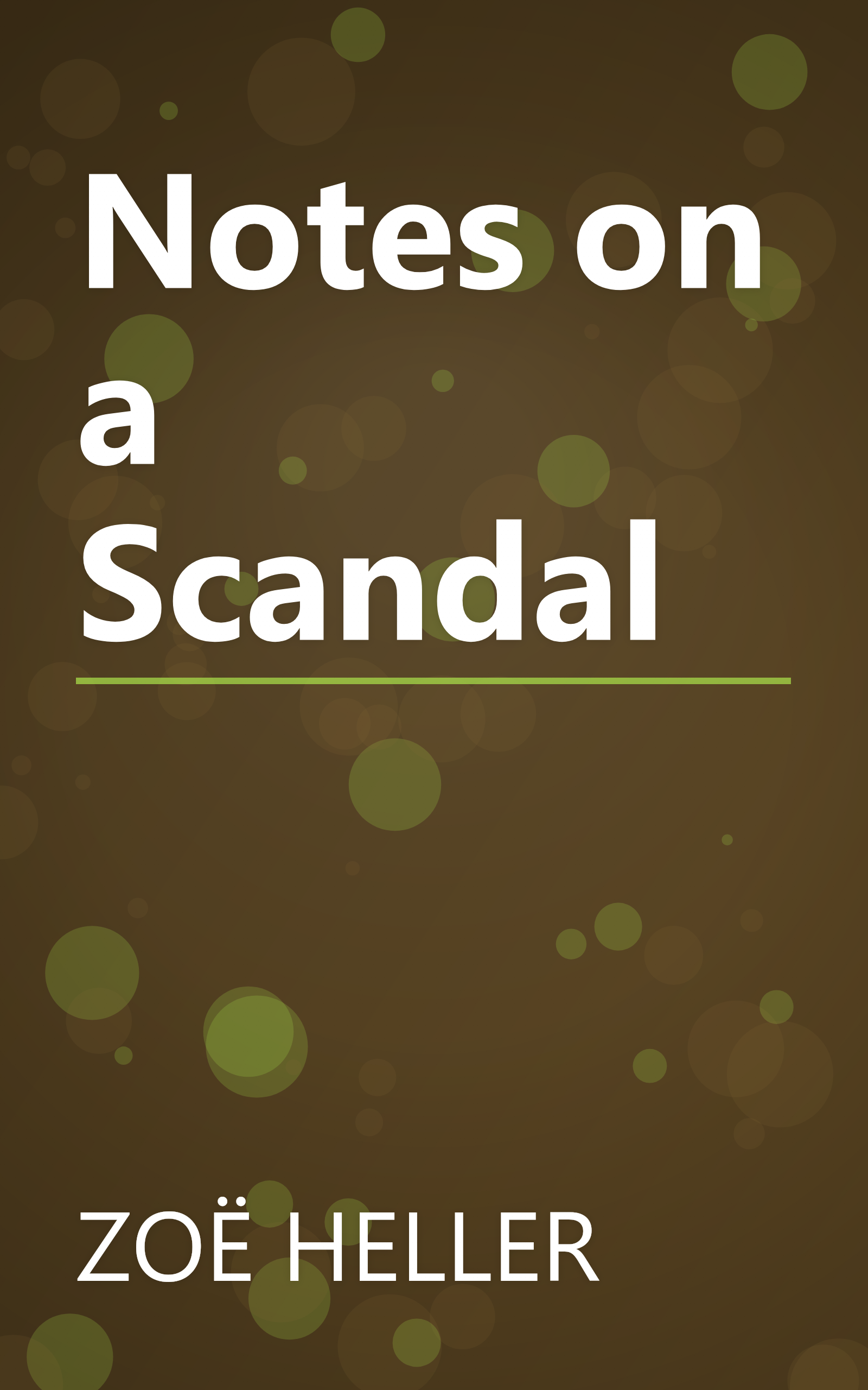 Notes on a Scandal book cover