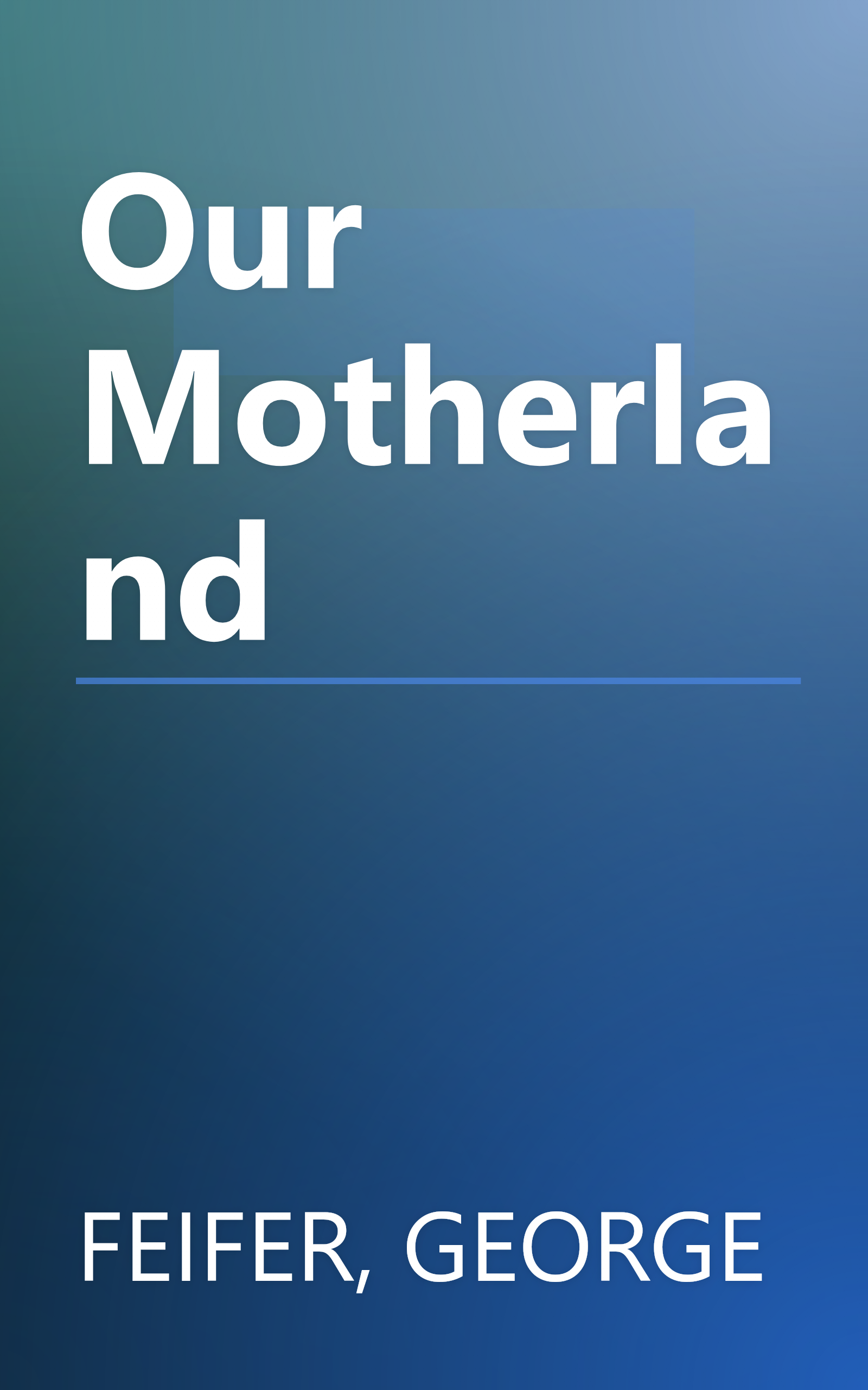 Our Motherland book cover