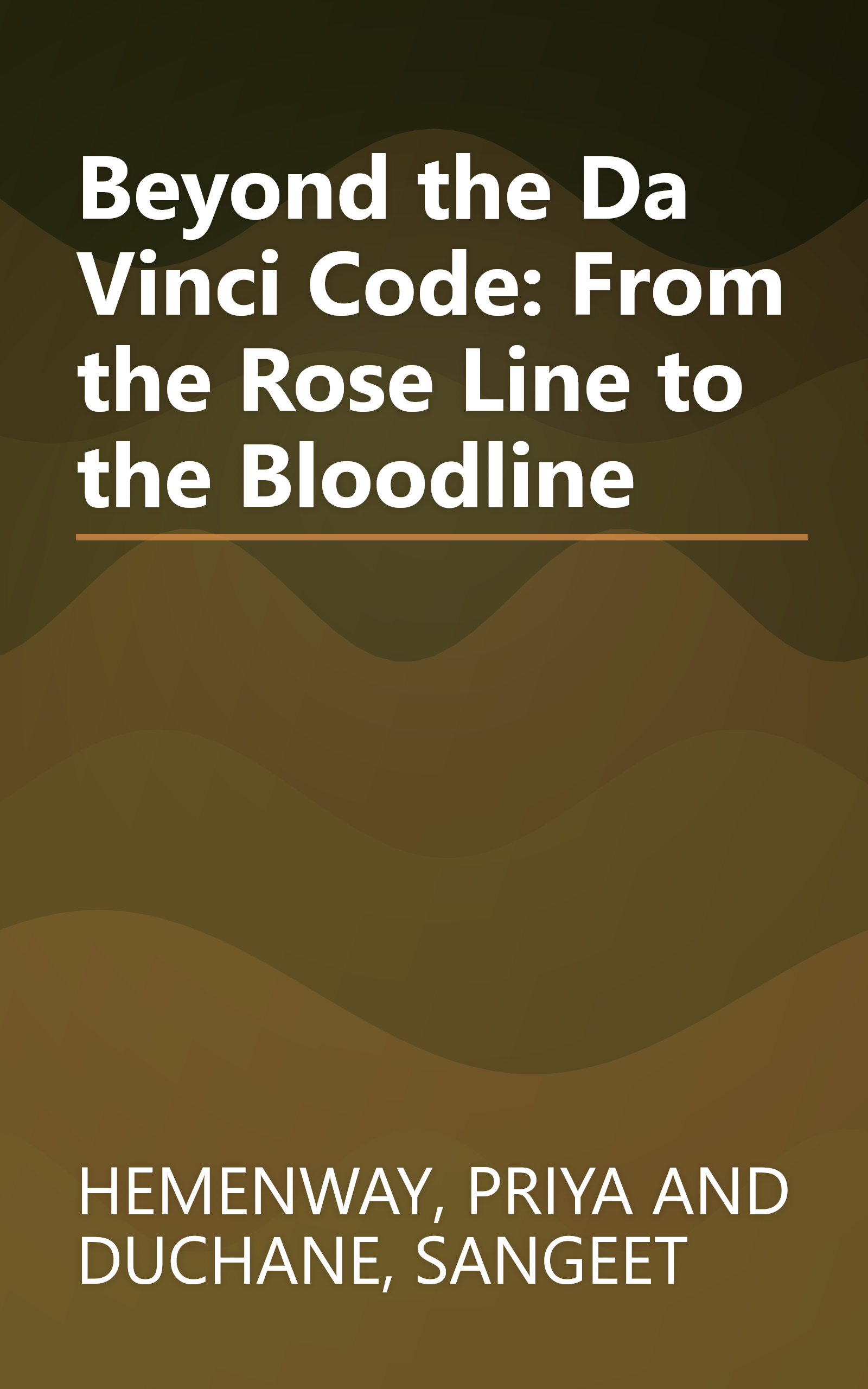 Beyond the Da Vinci Code: From the Rose Line to the Bloodline book cover