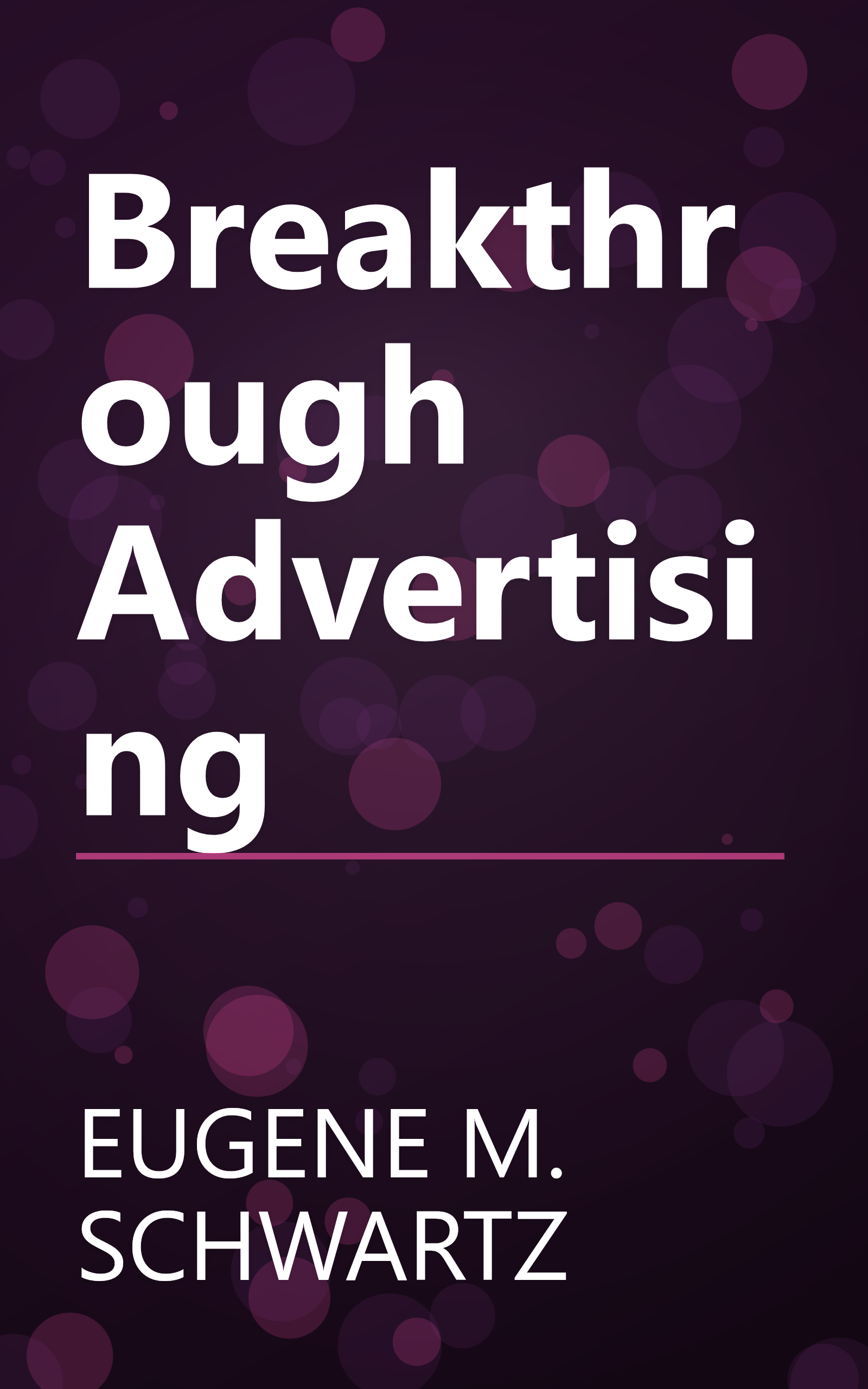 Breakthrough Advertising book cover