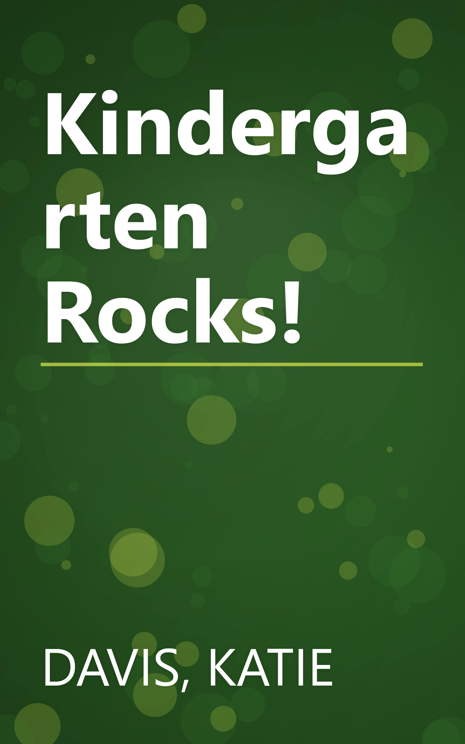 Kindergarten Rocks! book cover