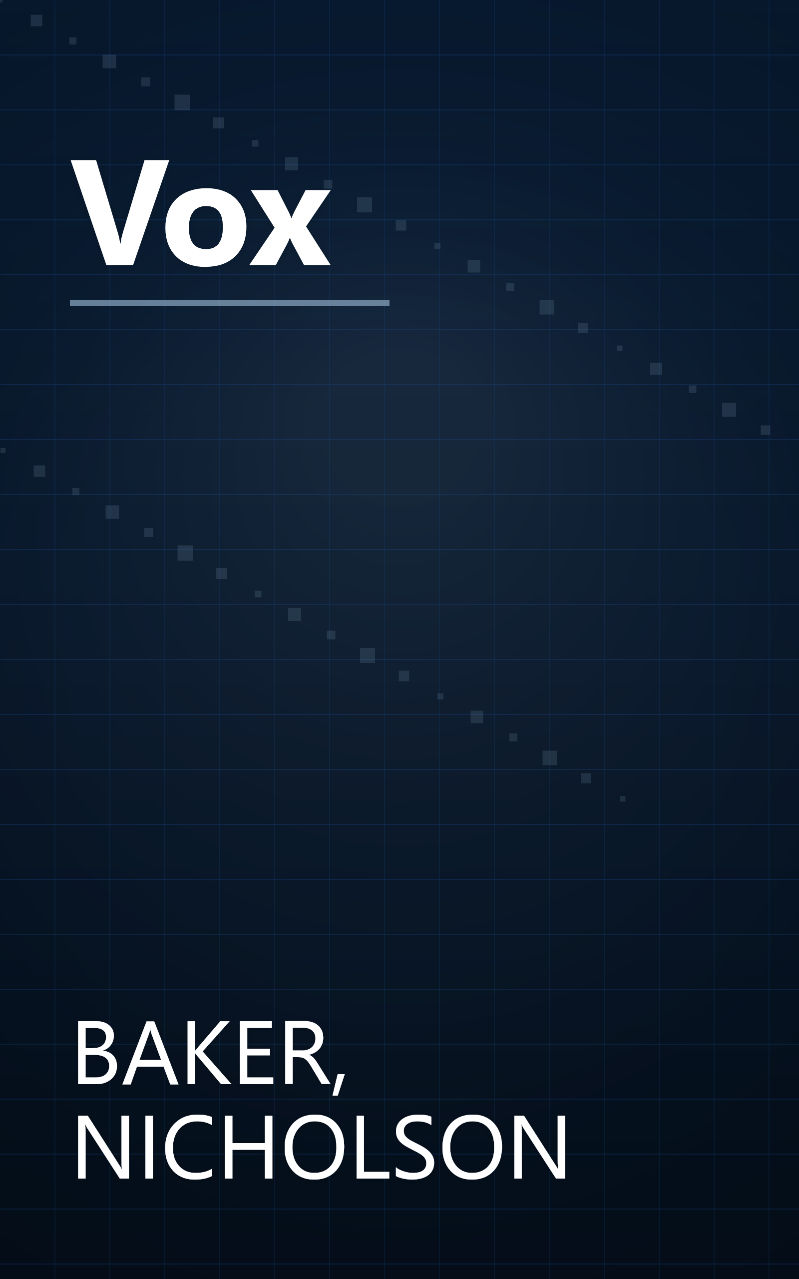 Vox book cover