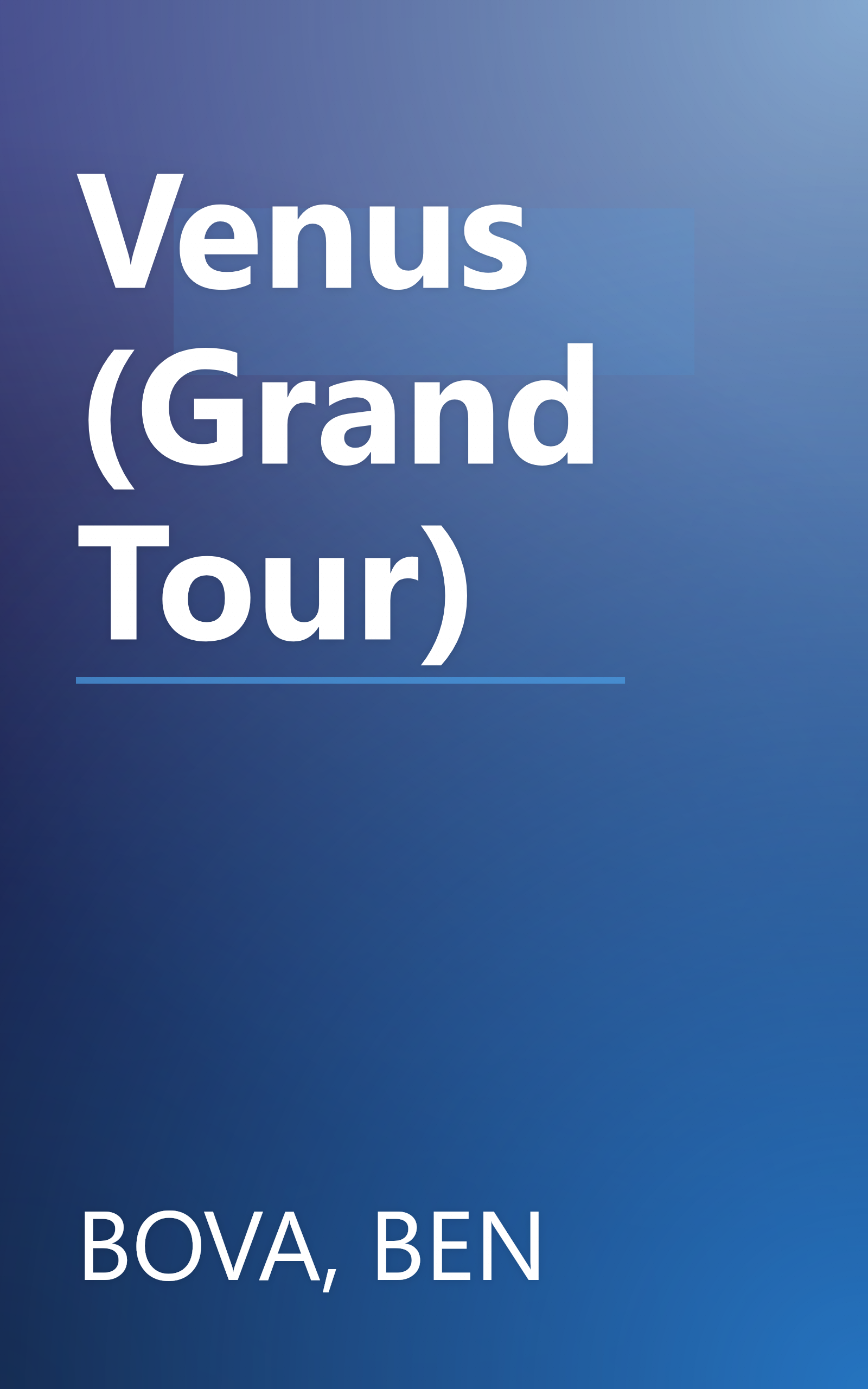 Venus (Grand Tour) book cover