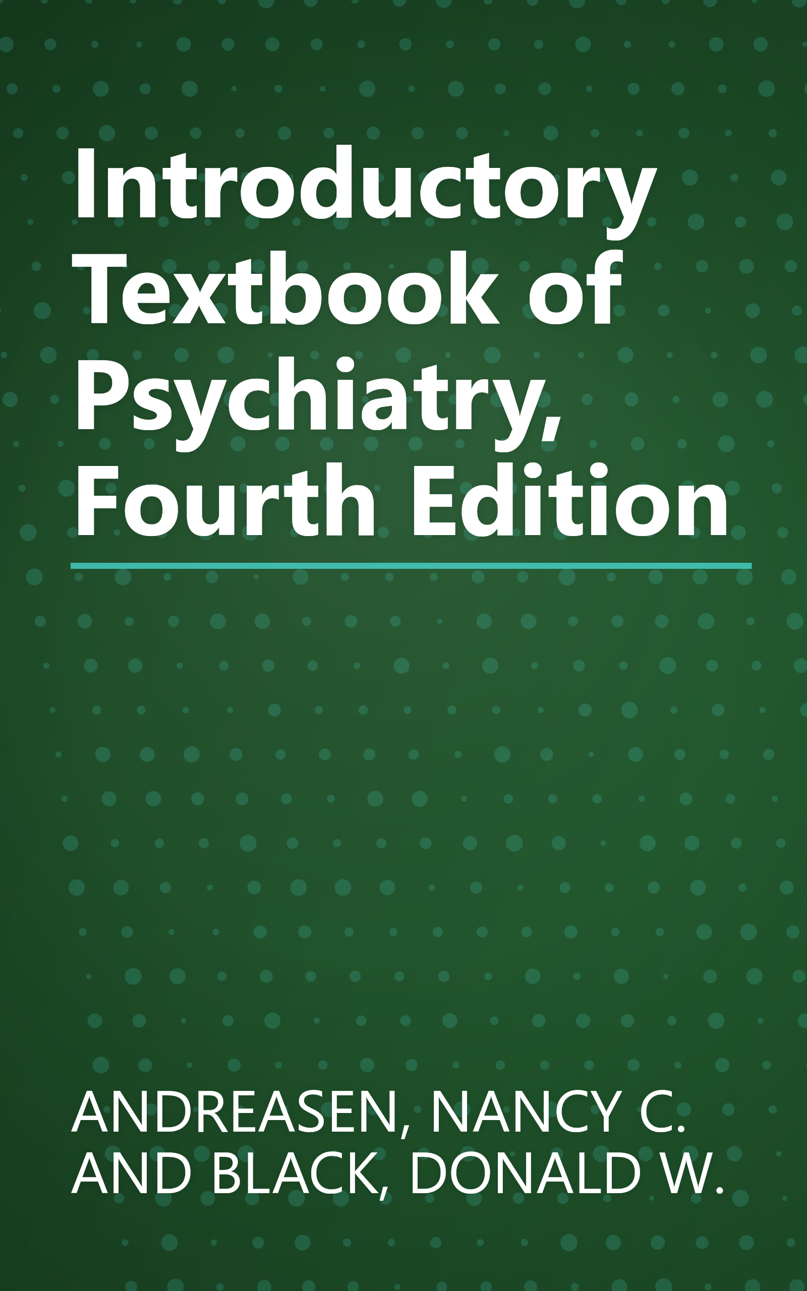 Introductory Textbook of Psychiatry, Fourth Edition book cover