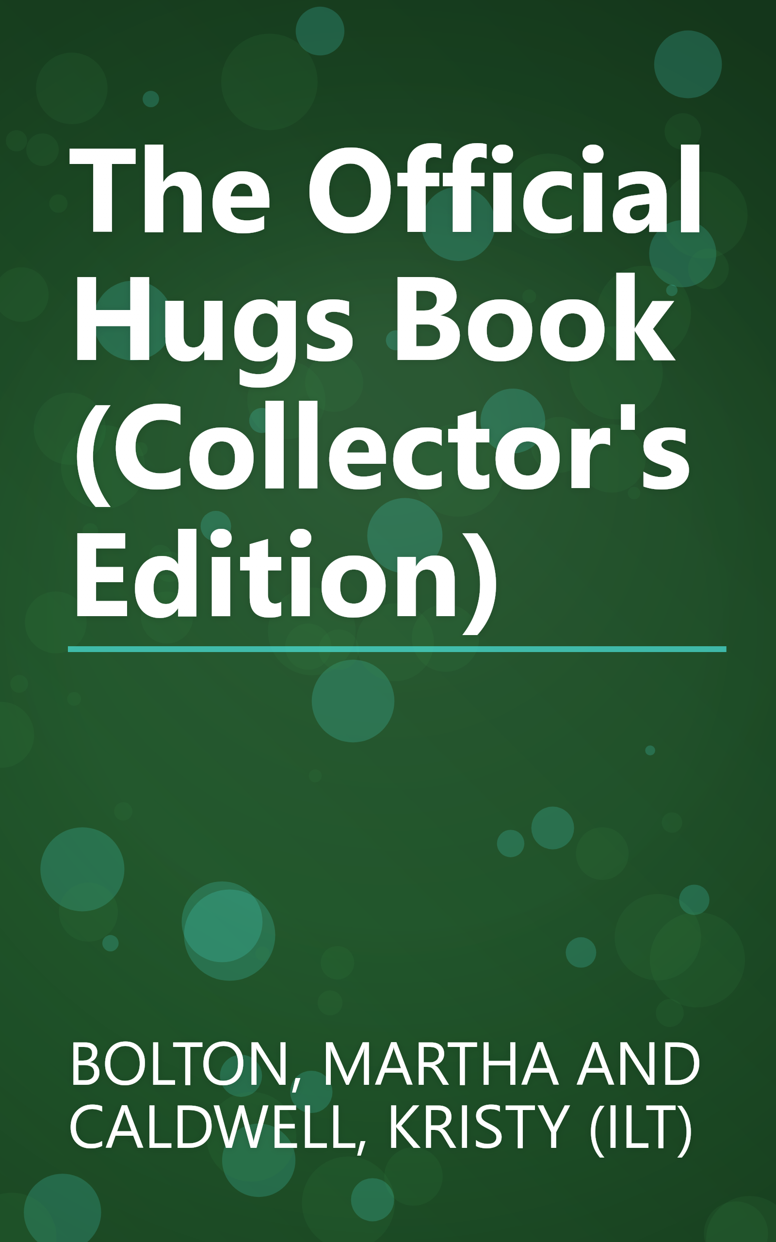 The Official Hugs Book (Collector's Edition) book cover