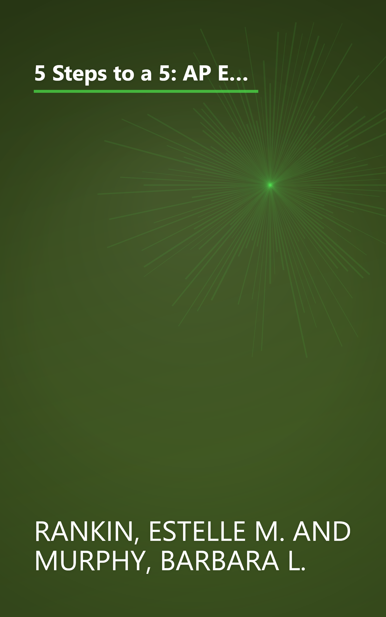 5 Steps to a 5: AP English Literature, Second Edition (5 Steps to a 5 on the Advanced Placement Examinations Series) book cover