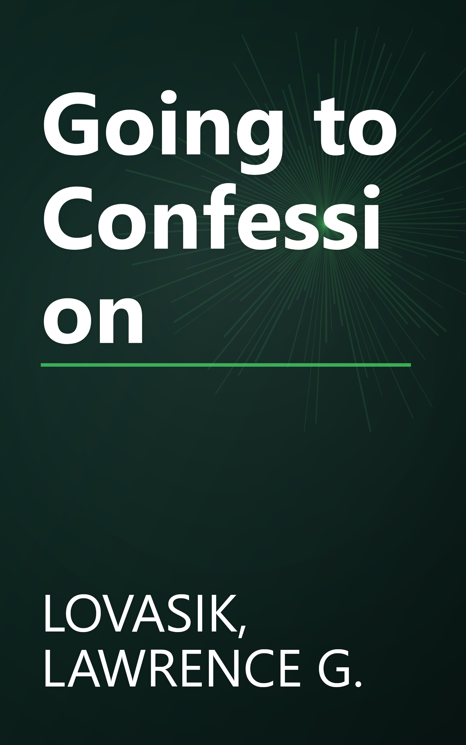 Going to Confession book cover