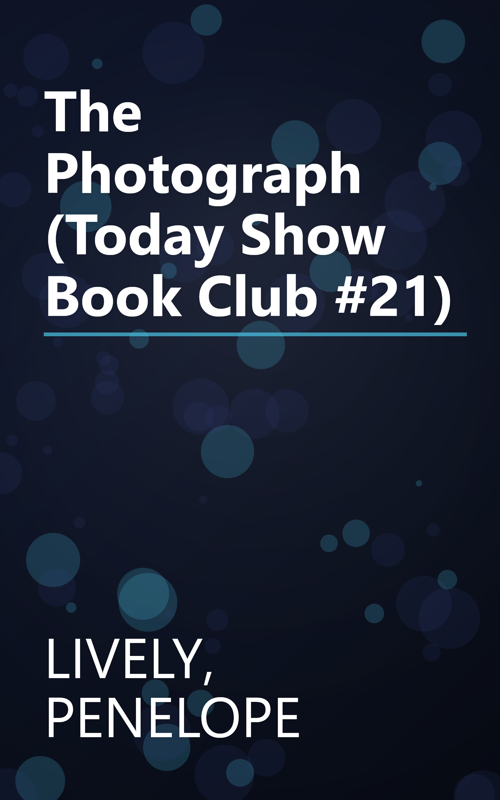 The Photograph (Today Show Book Club #21) book cover