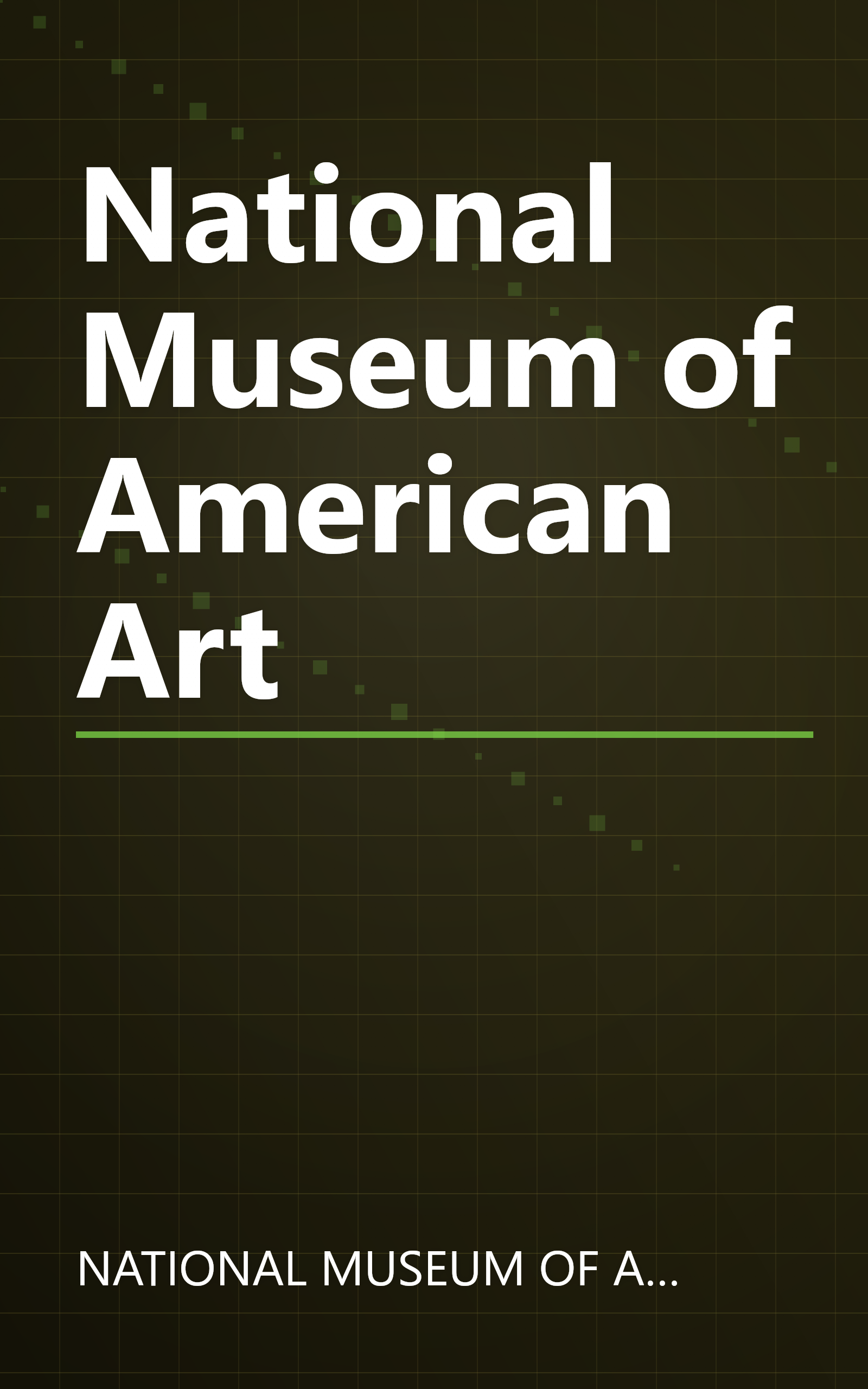 National Museum of American Art book cover