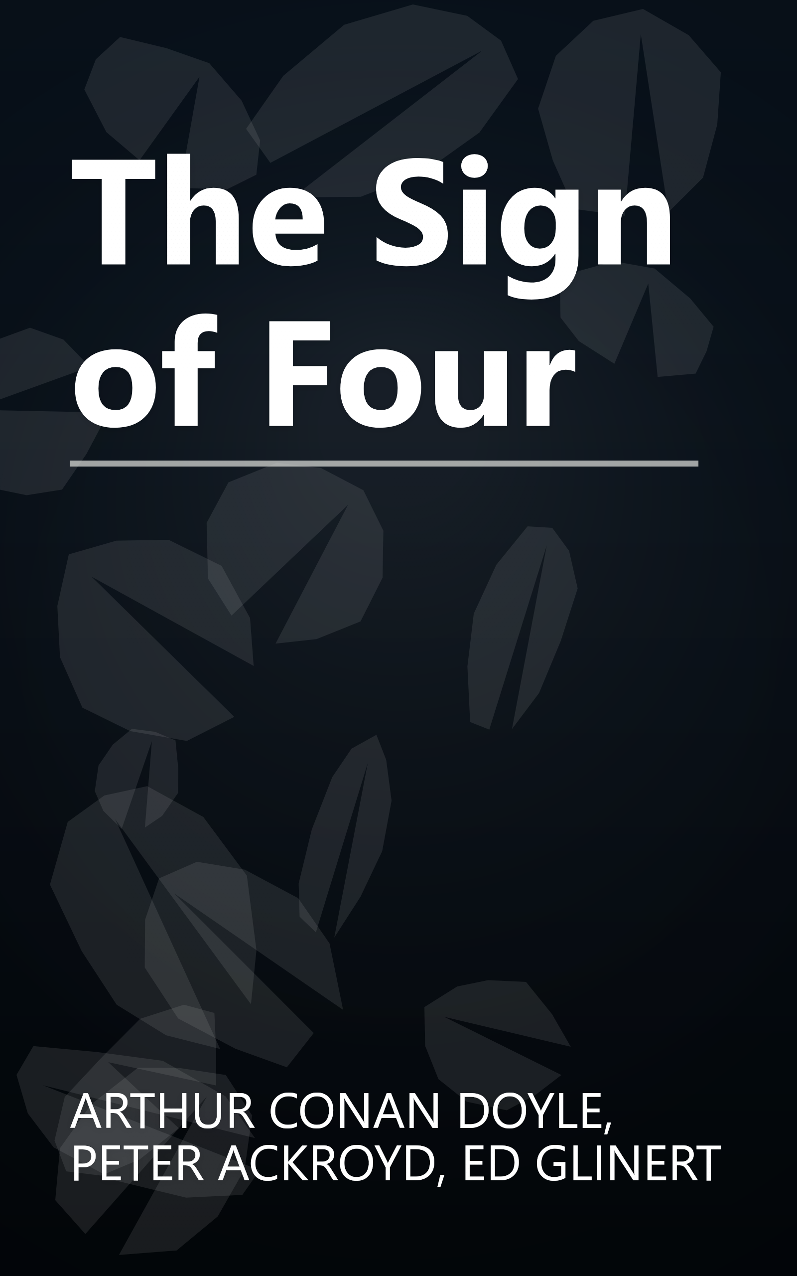 The Sign of Four book cover