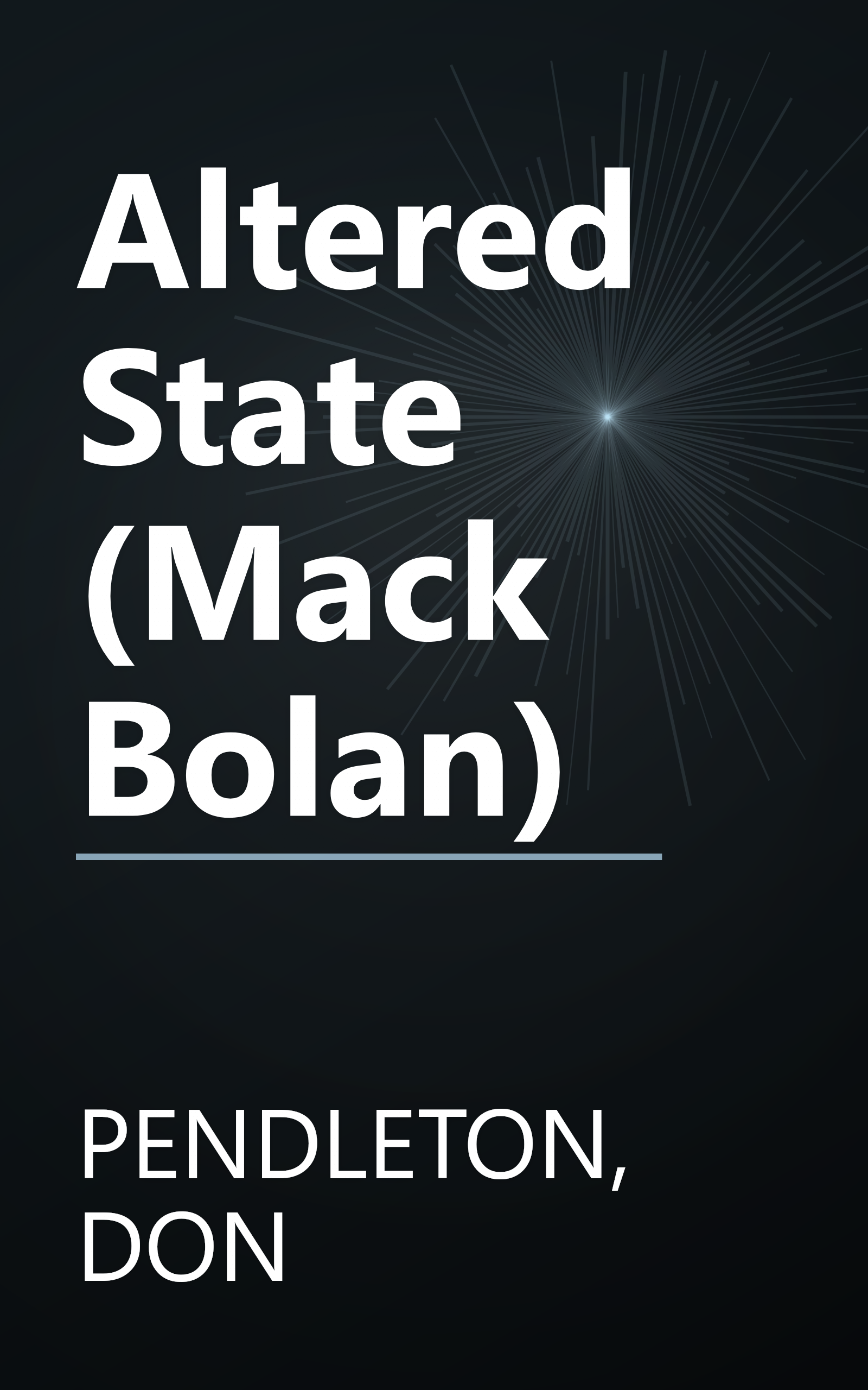 Altered State (Mack Bolan) book cover
