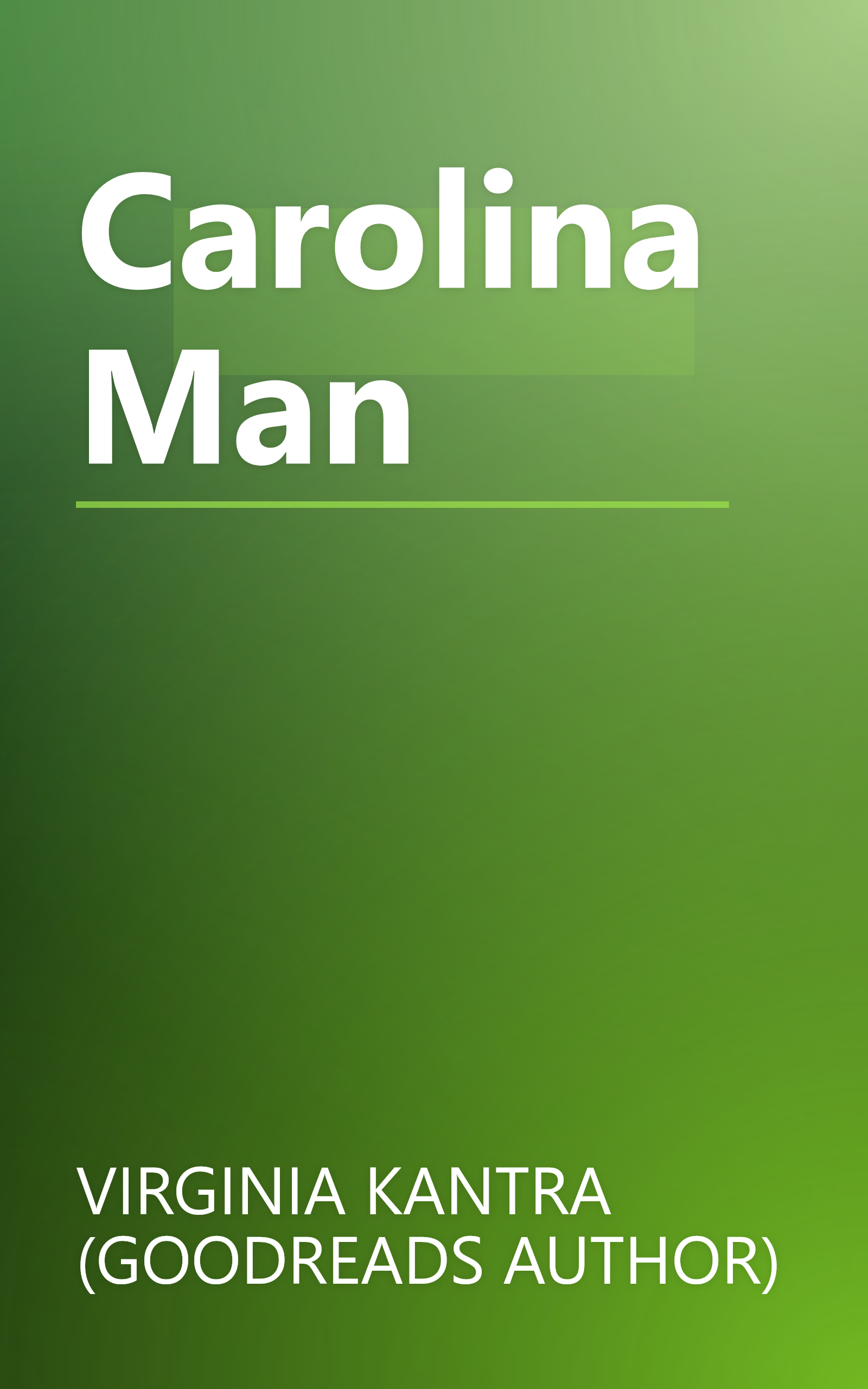 Carolina Man book cover