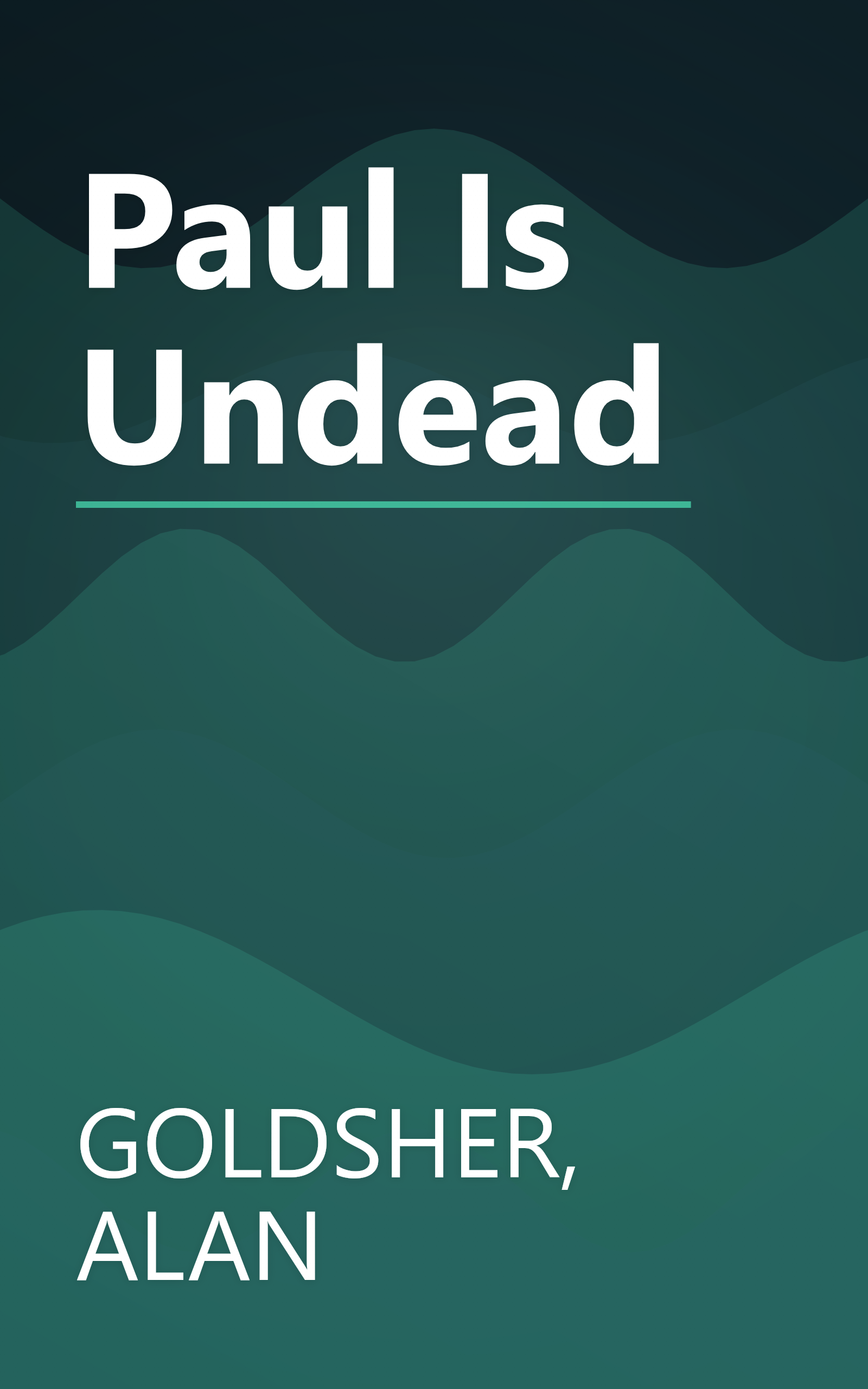 Paul Is Undead book cover
